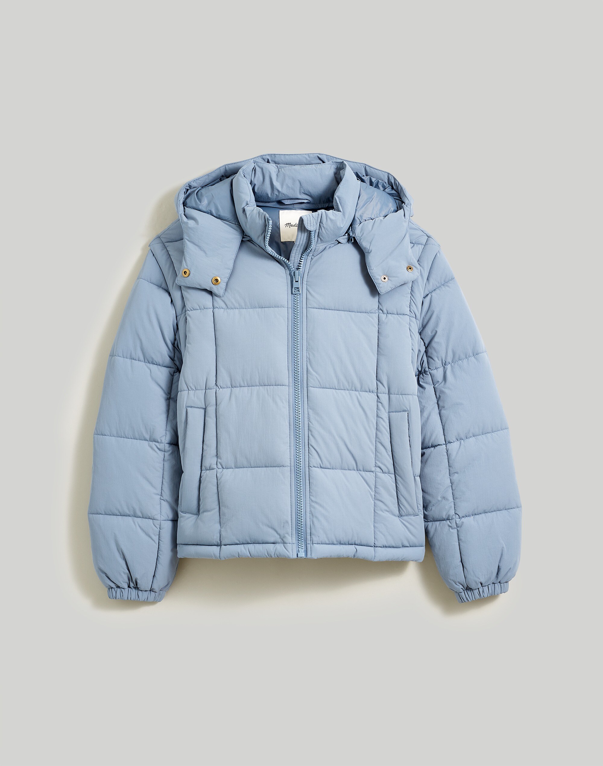 Modular Quilted Crop Puffer Jacket | Madewell
