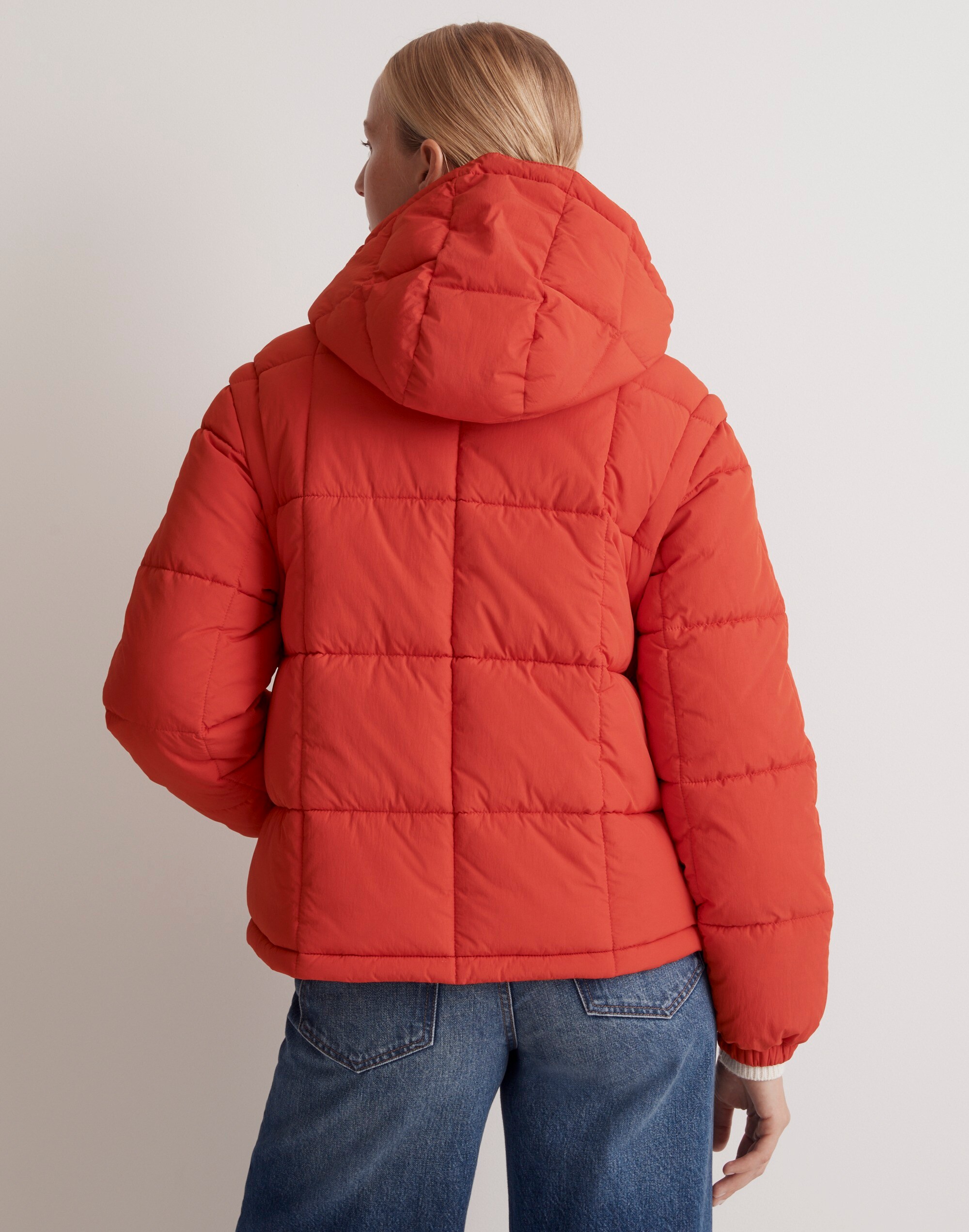 Modular Quilted Crop Puffer Jacket | Madewell