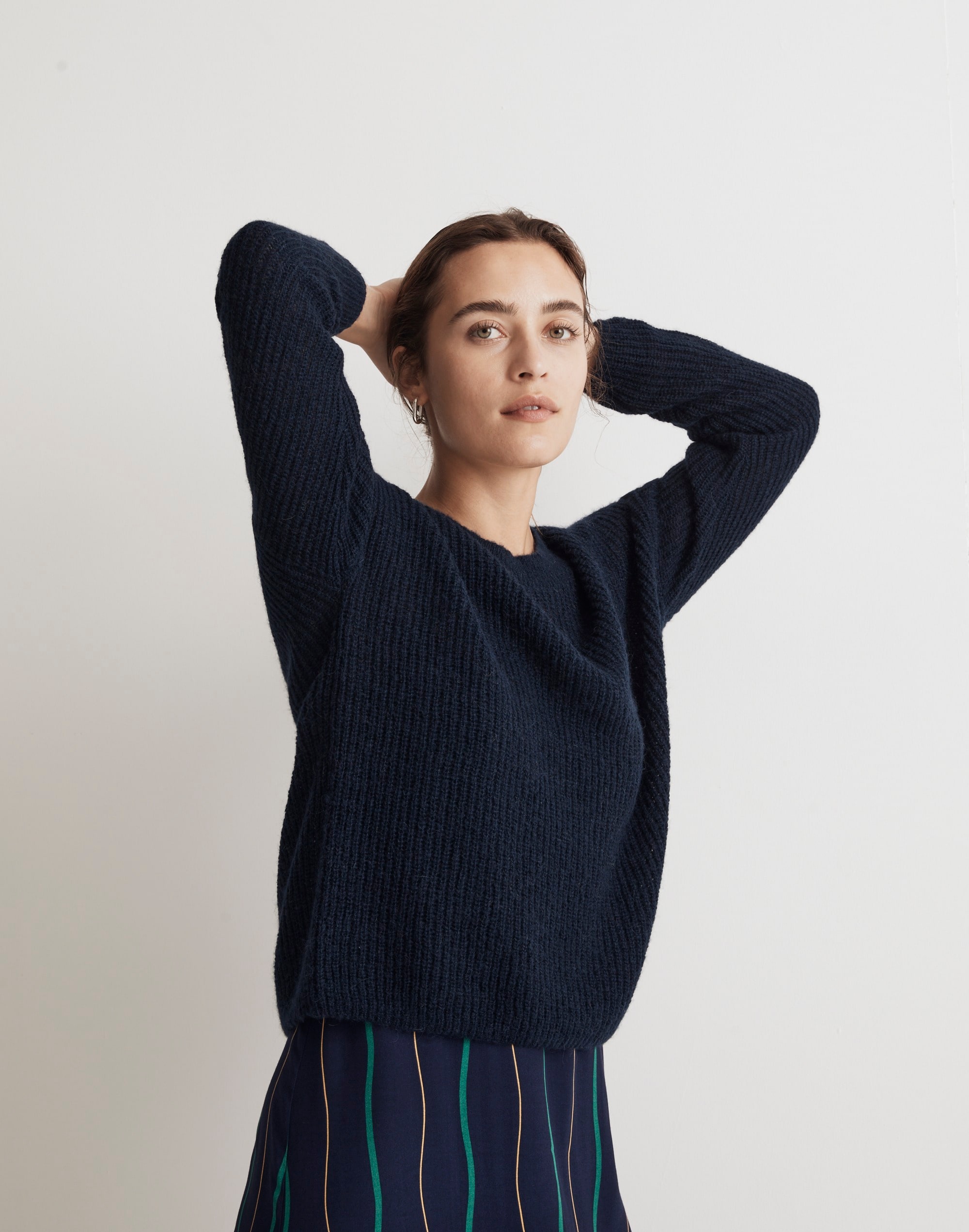 Ribbed Crewneck Sweater | Madewell