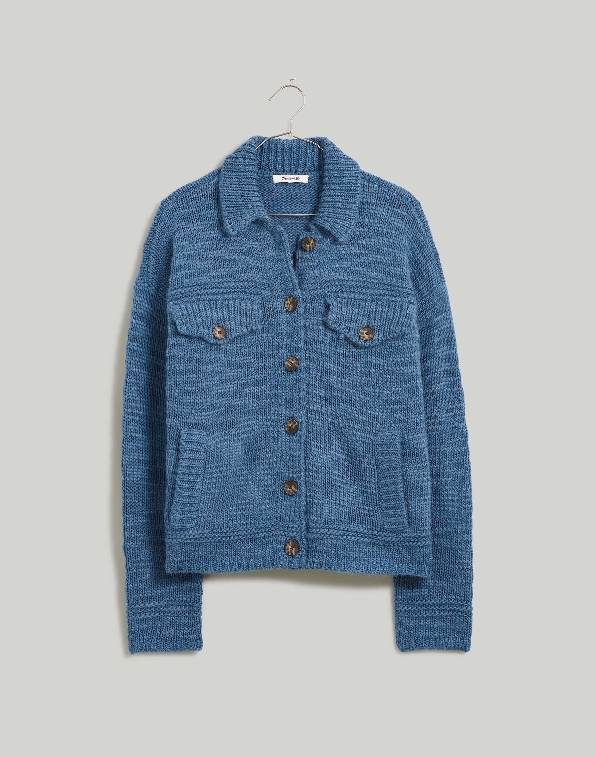 Textured Sweater Trucker Jacket | Madewell