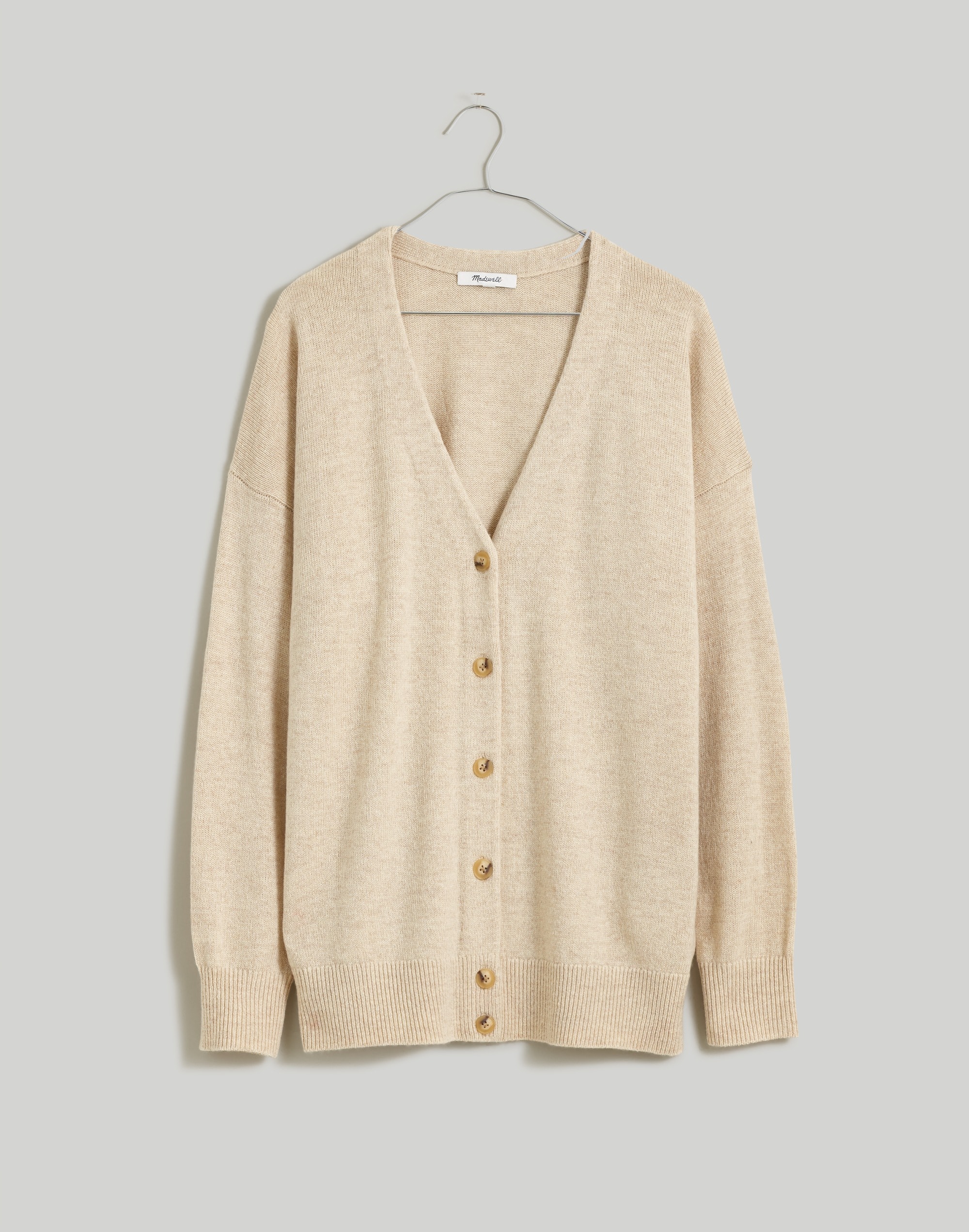 V-Neck Relaxed Cardigan | Madewell