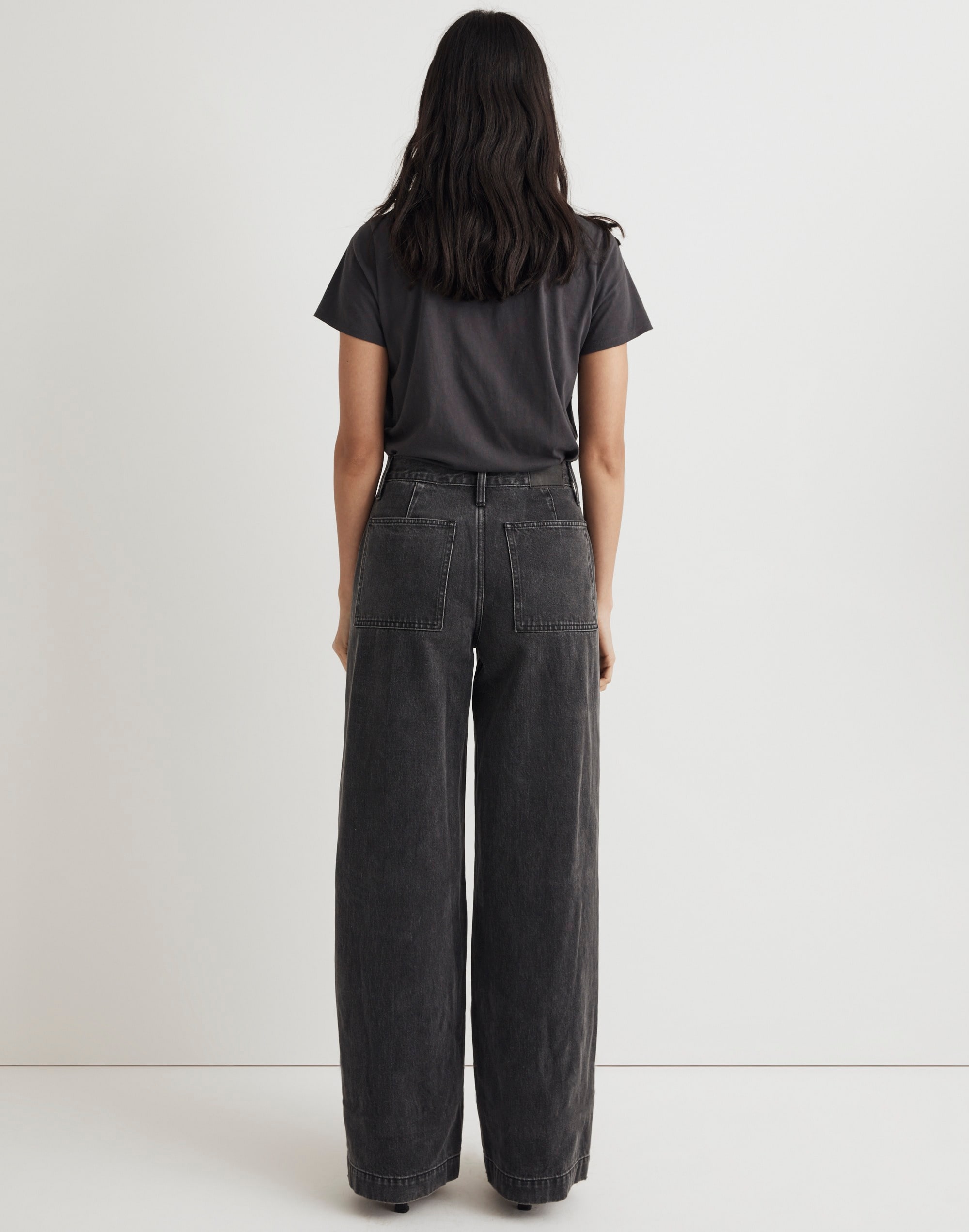 Superwide-Leg Jeans in Gunter Wash | Madewell