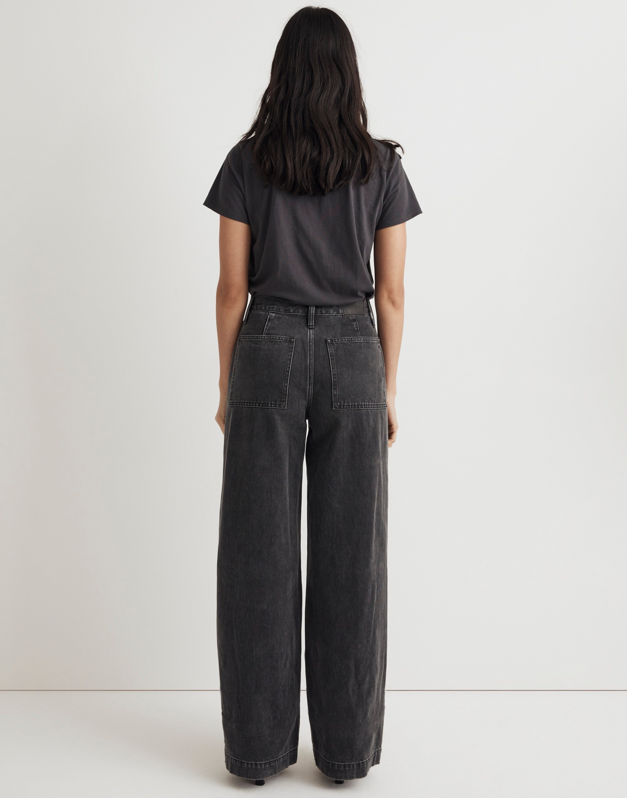 Superwide-Leg Jeans in Gunter Wash | Madewell