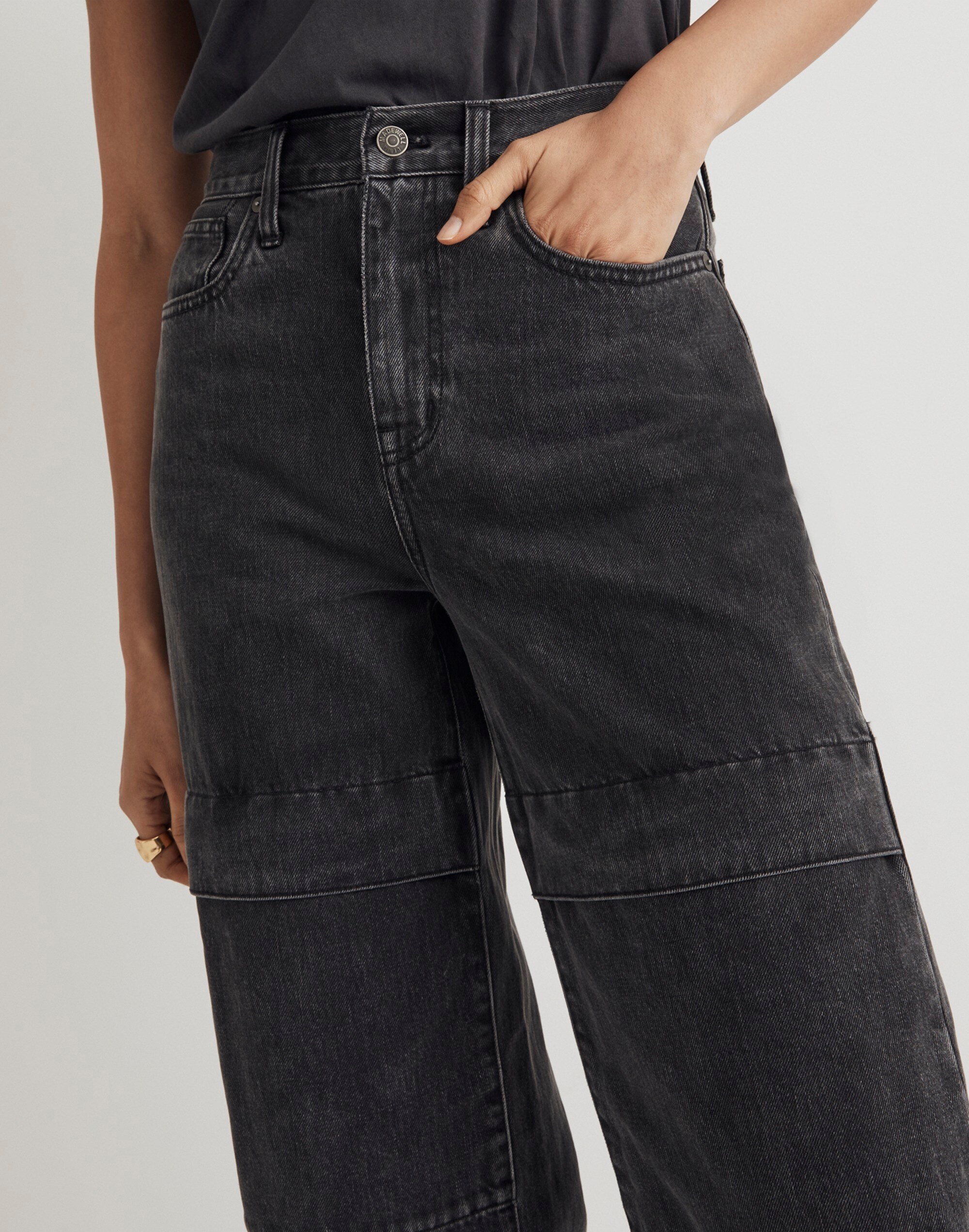 Superwide-Leg Jeans in Gunter Wash | Madewell