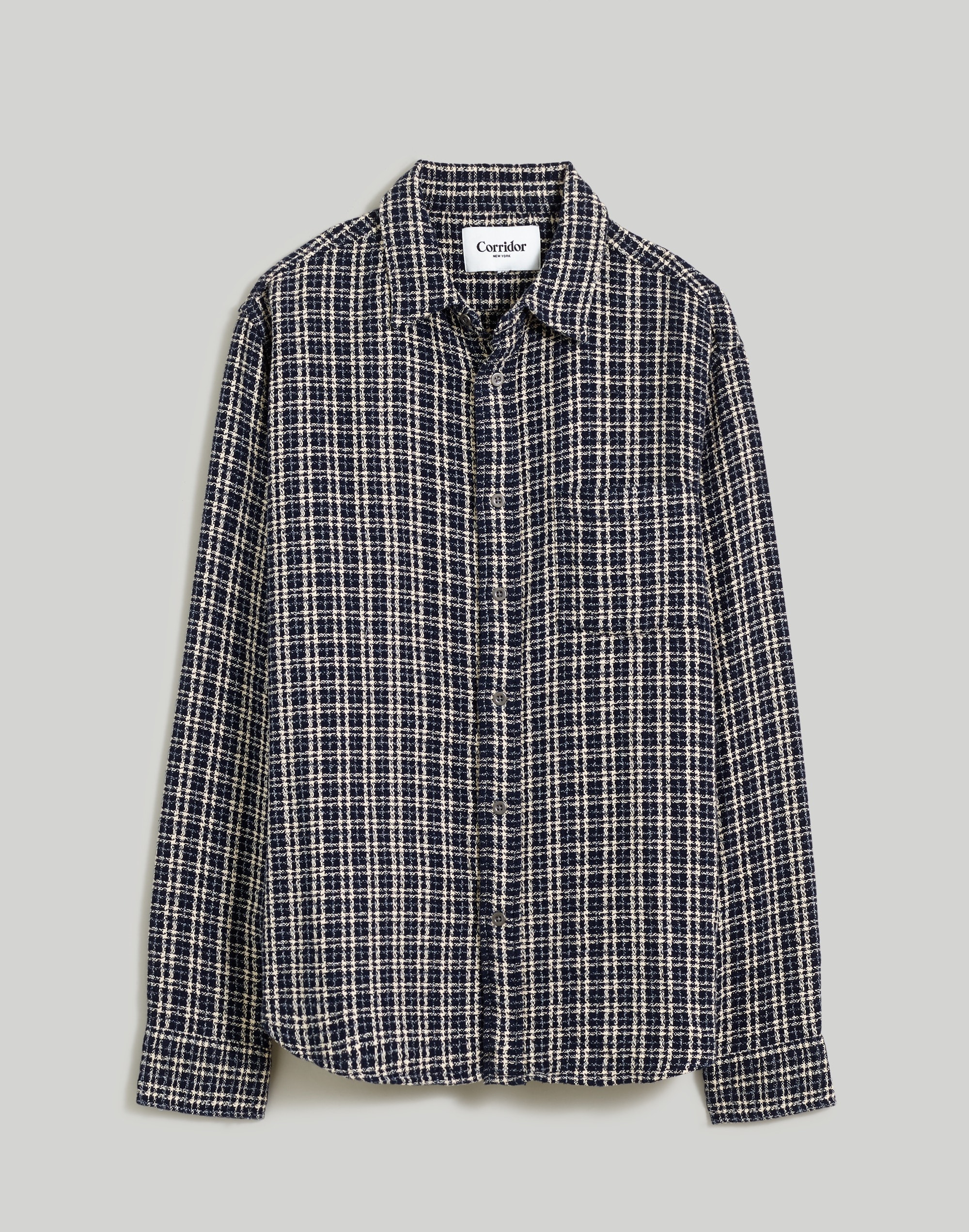 Corridor® Reverse Tweed Snow Check Flannel | Madewell
