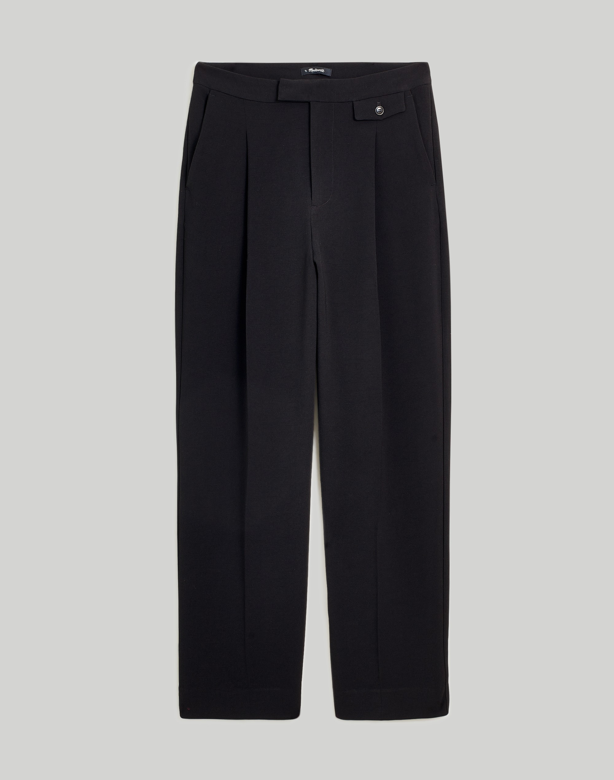 The Rosedale High-Rise Straight Pant in Crepe | Madewell