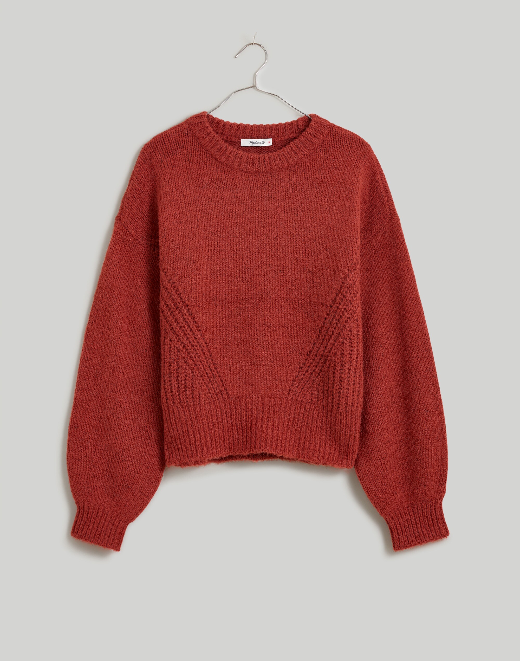 Wool-Blend Wedge Sweater | Madewell