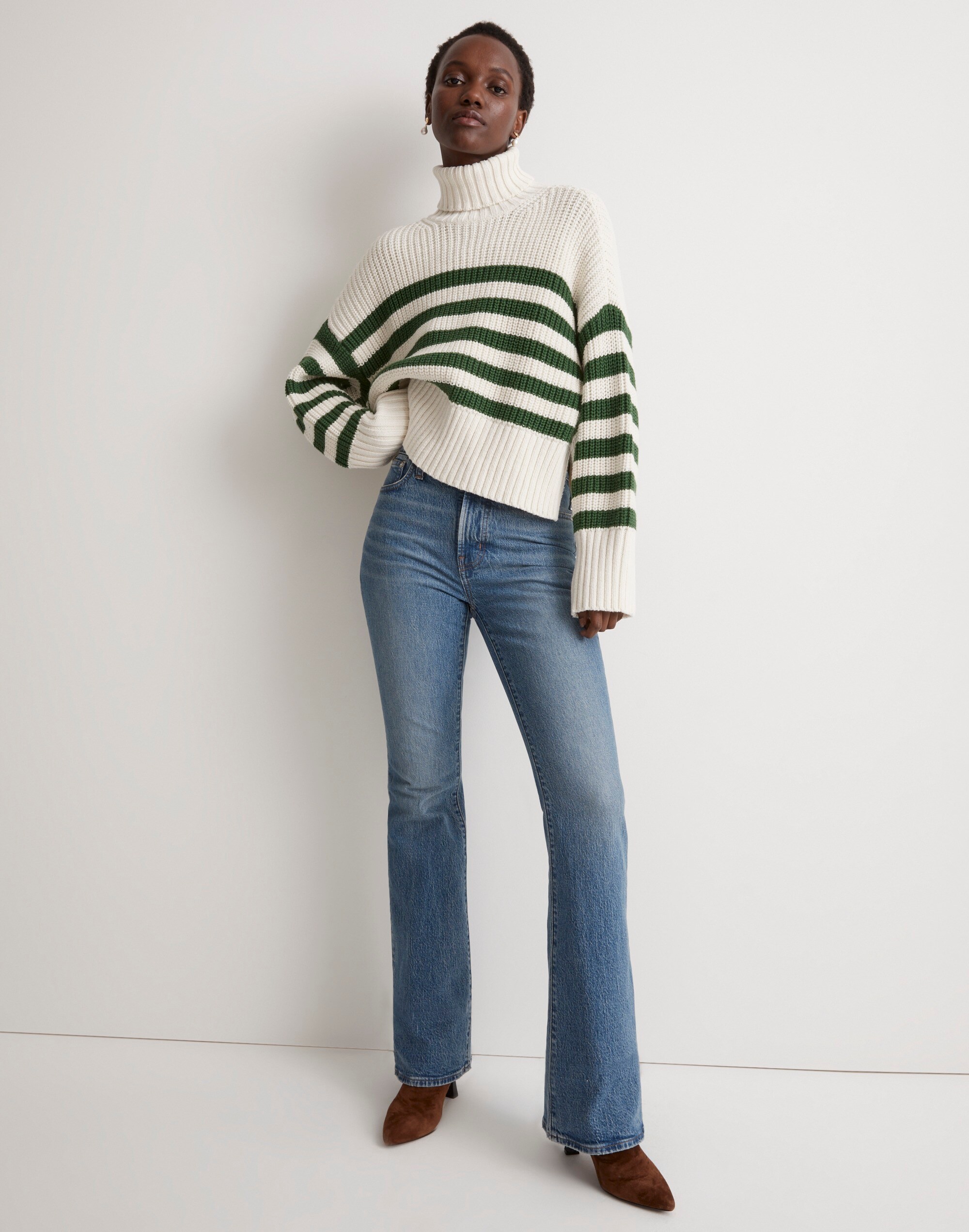 Wide Rib Turtleneck Sweater | Madewell