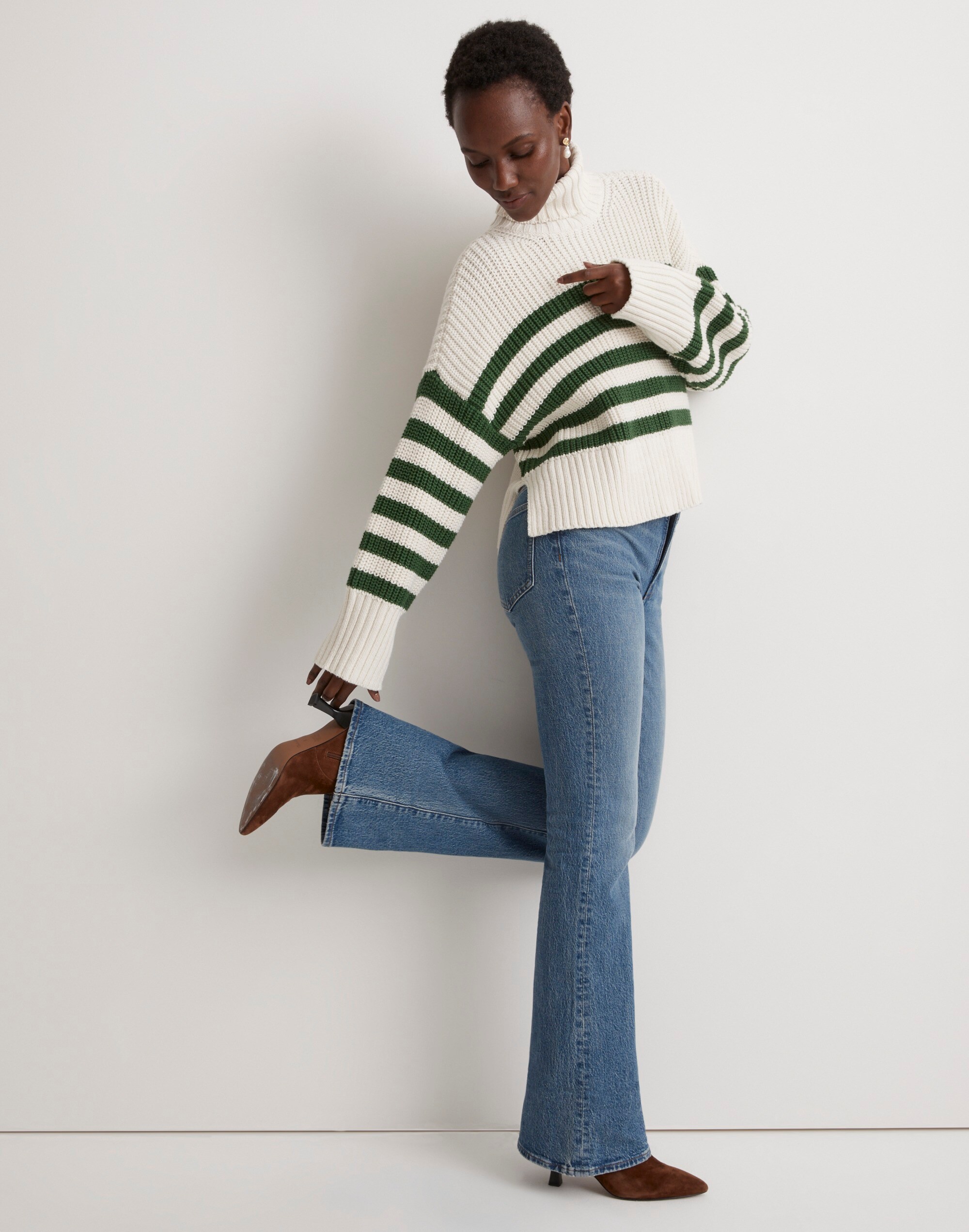 Wide Rib Turtleneck Sweater | Madewell