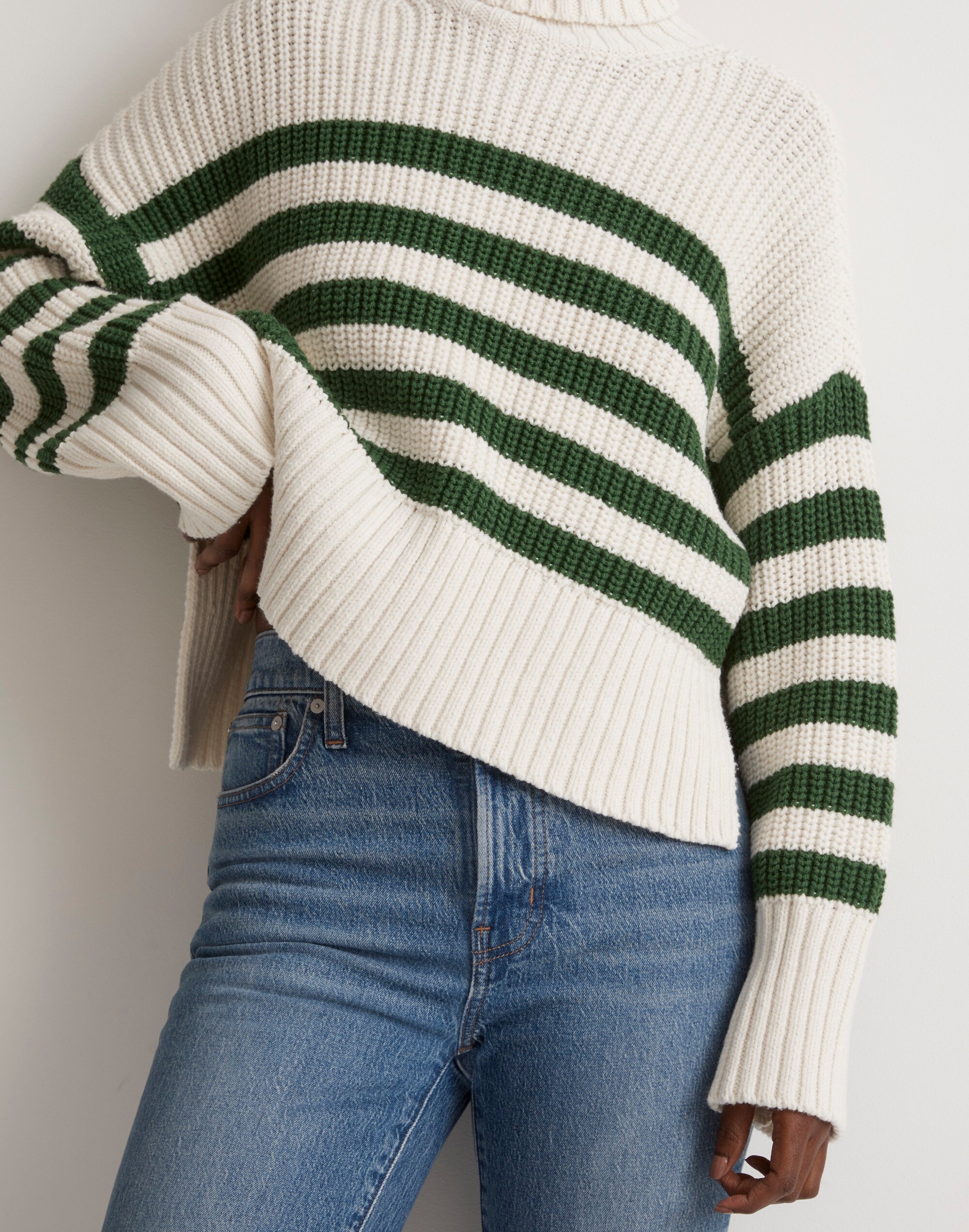 Wide Rib Turtleneck Sweater | Madewell