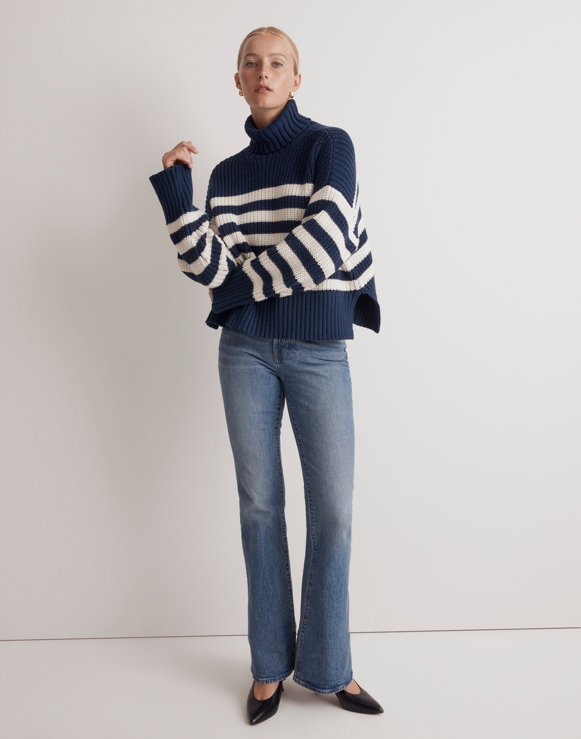 Wide Rib Turtleneck Sweater | Madewell