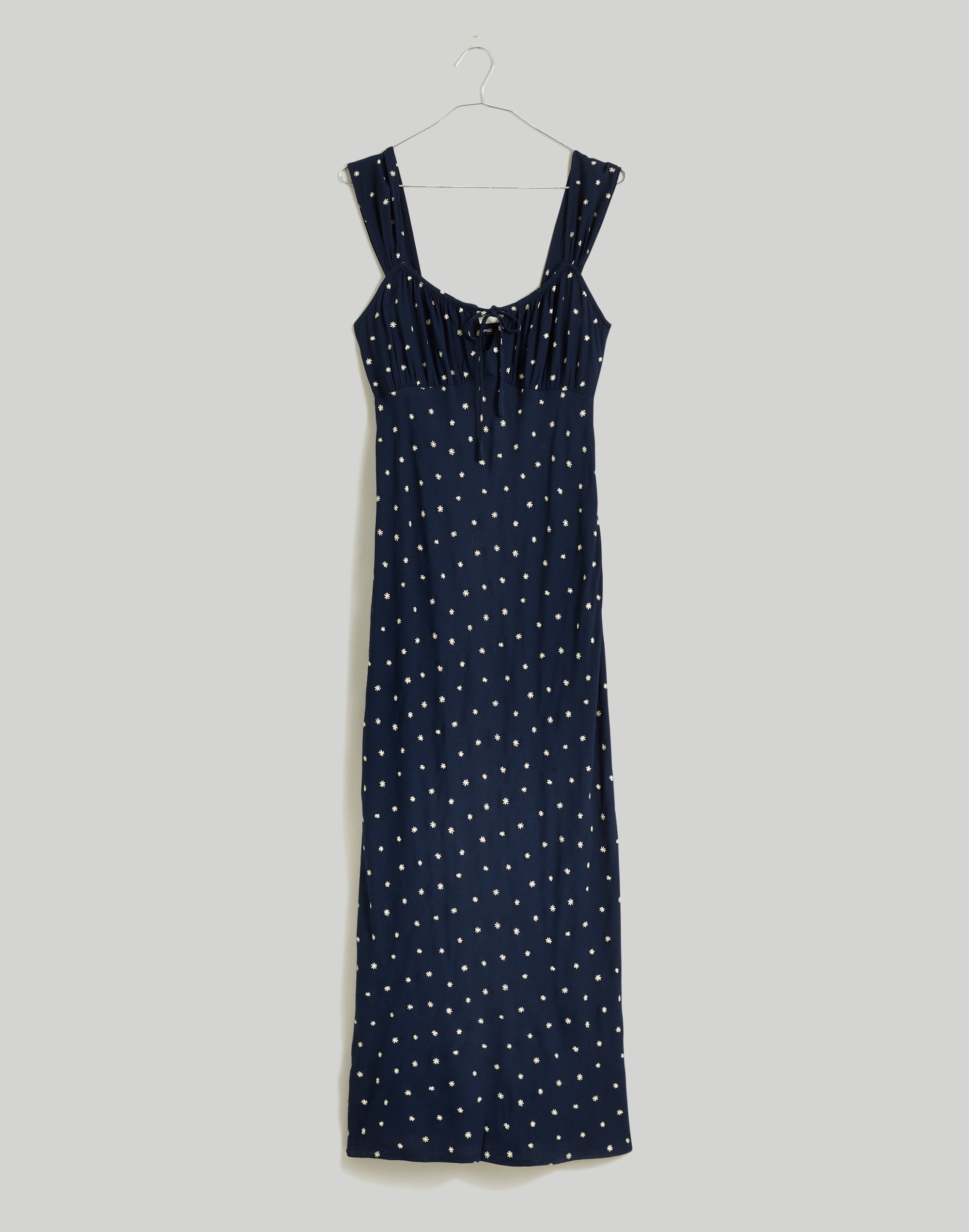 Square-Neck Midi Dress | Madewell