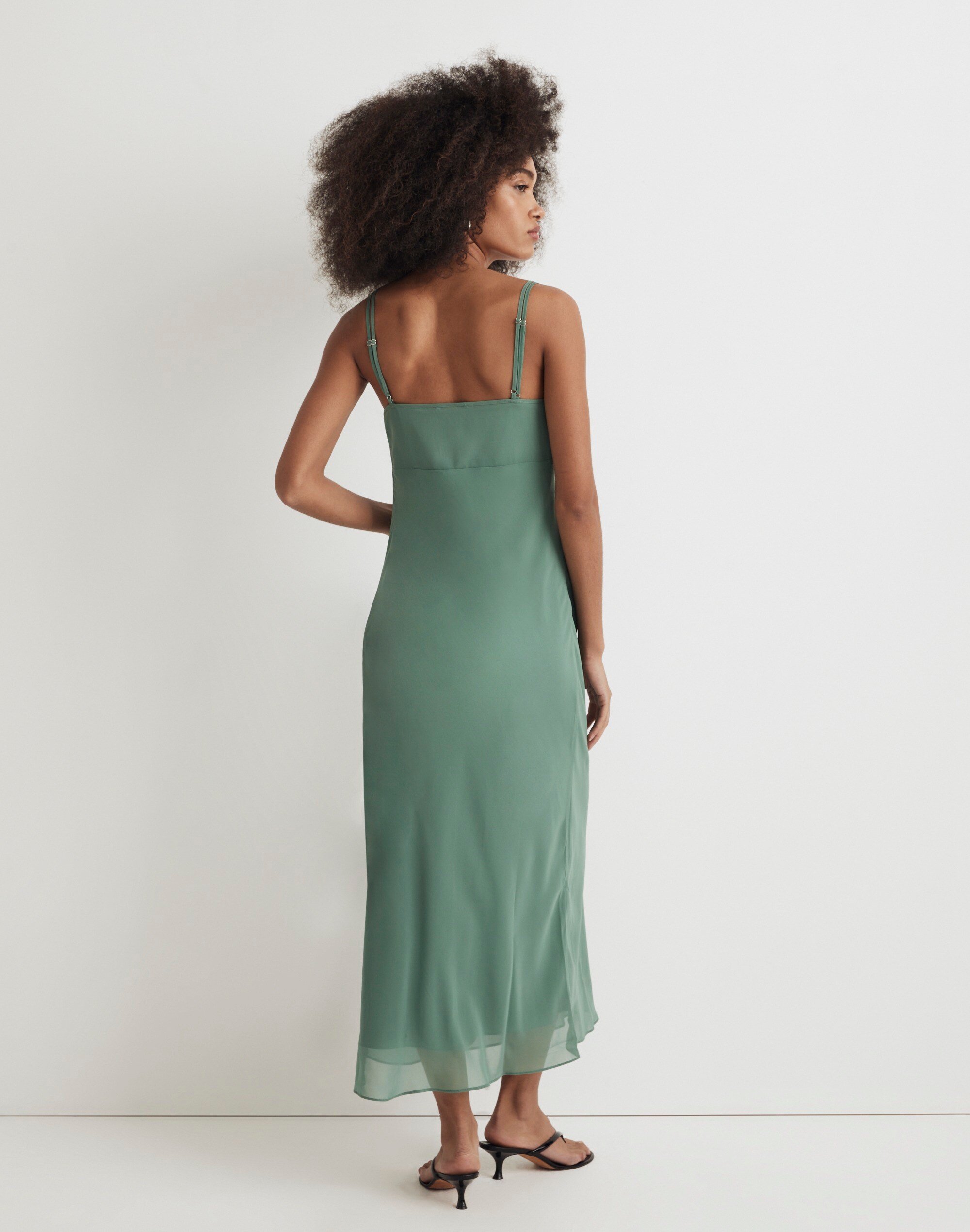 Layered Slip Midi Dress | Madewell