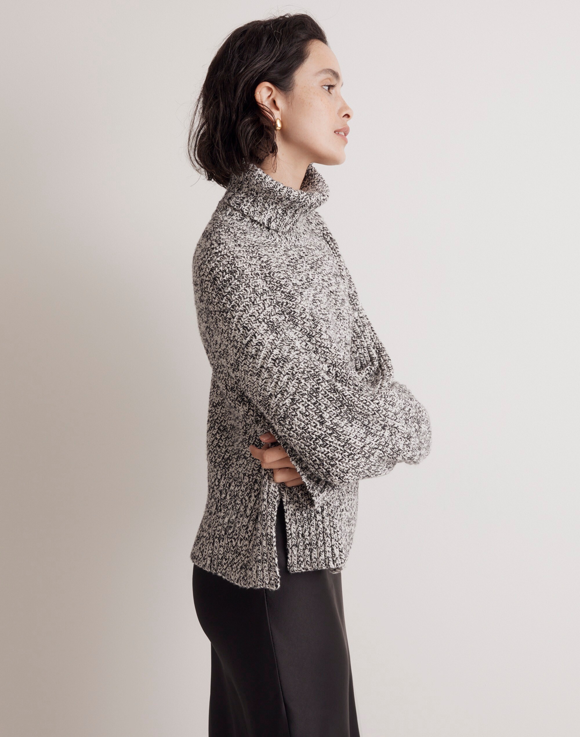 Wide Rib Turtleneck Sweater | Madewell