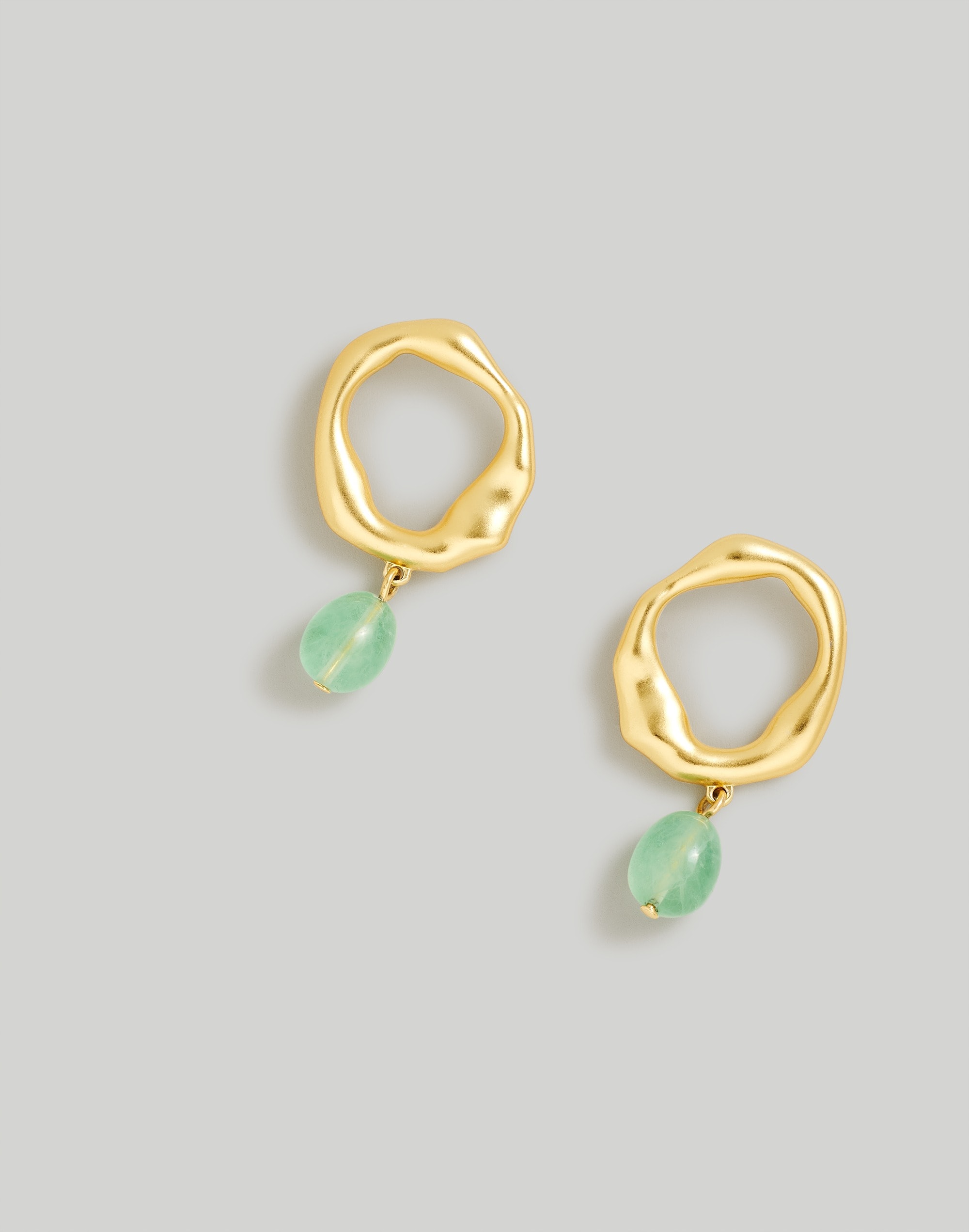 Freshwater Pearl Front-Facing Hoop Earrings | Madewell