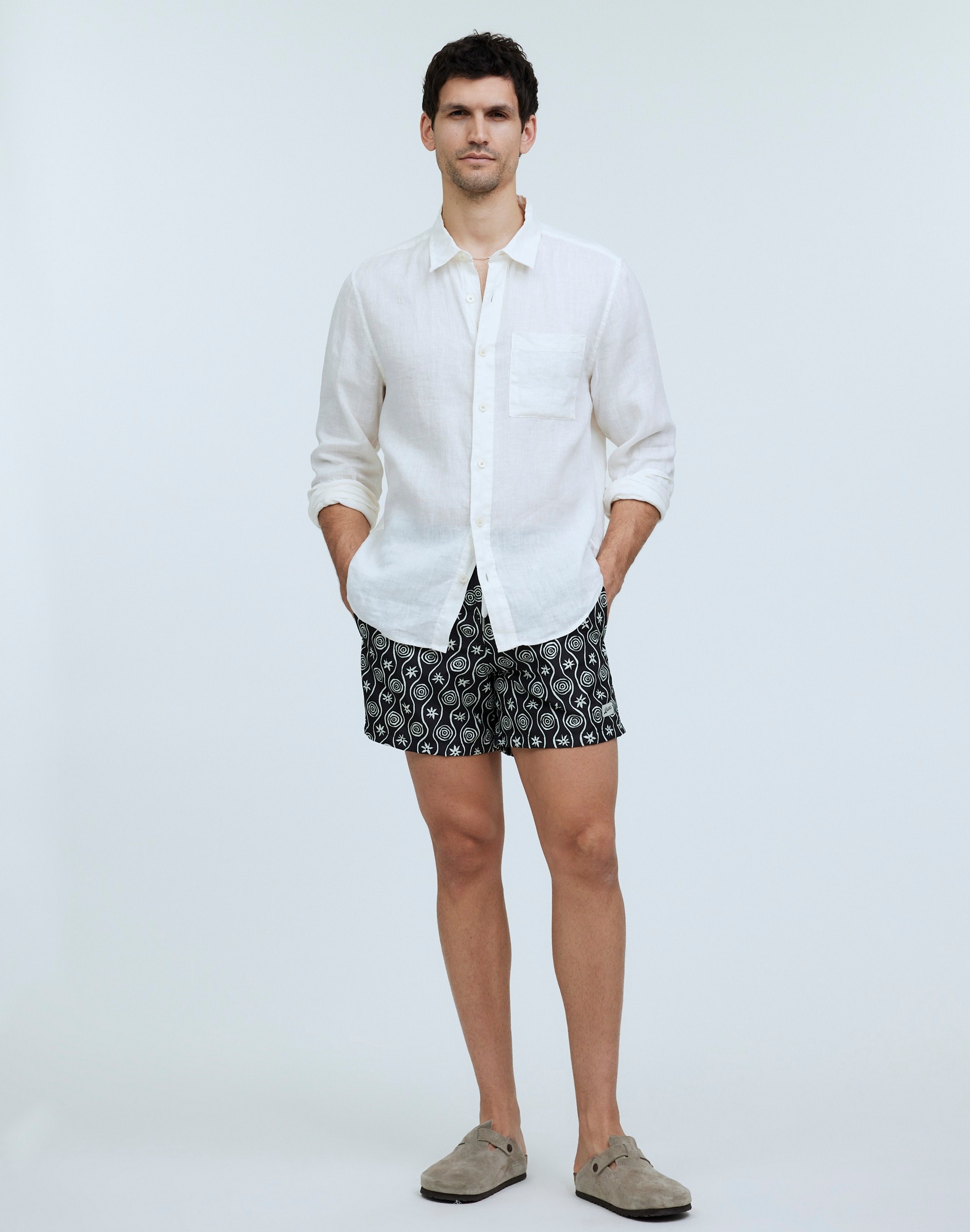 Bather Sunwhirl Swim Trunks | Madewell