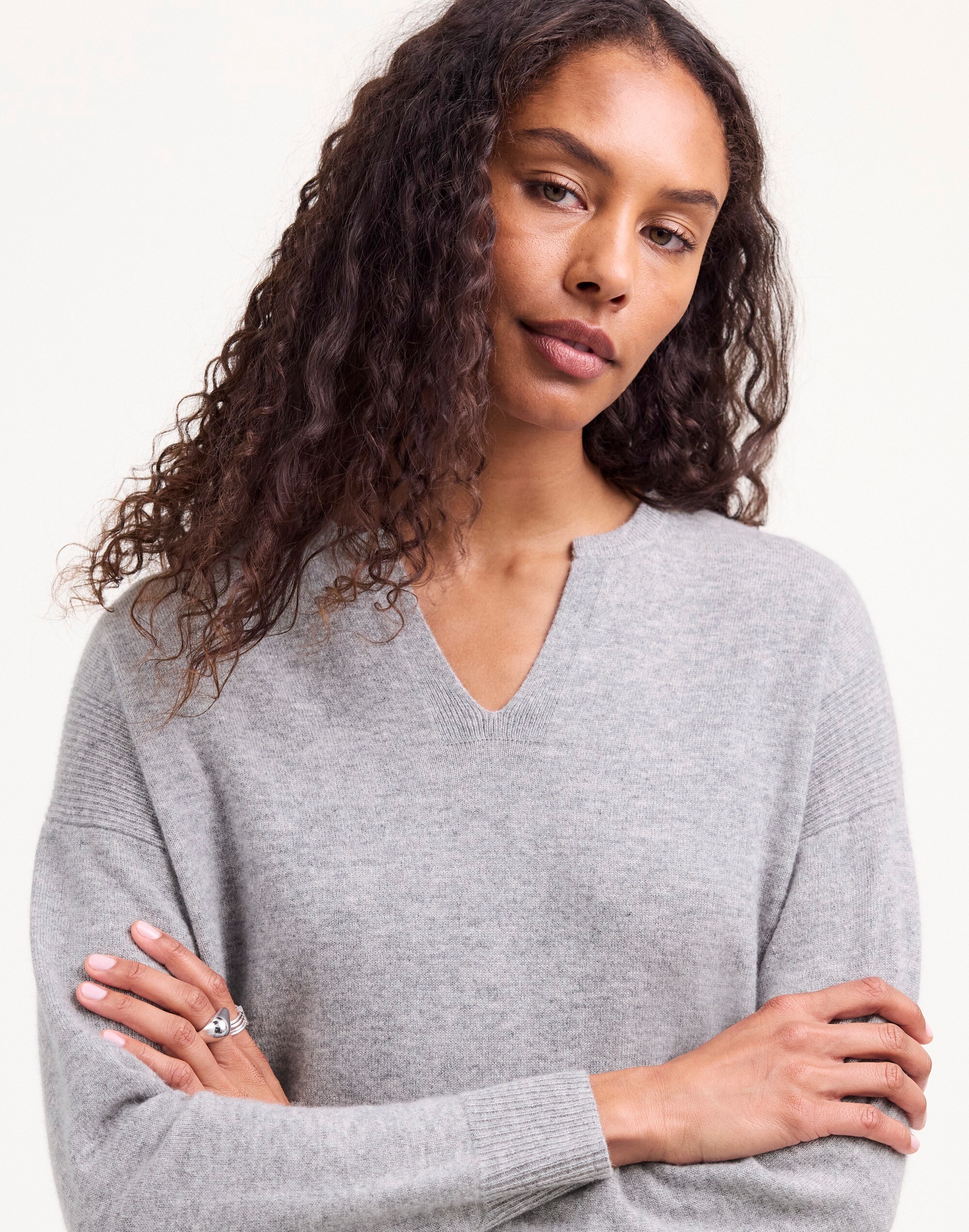 Cashmere V-Neck Sweater | Madewell