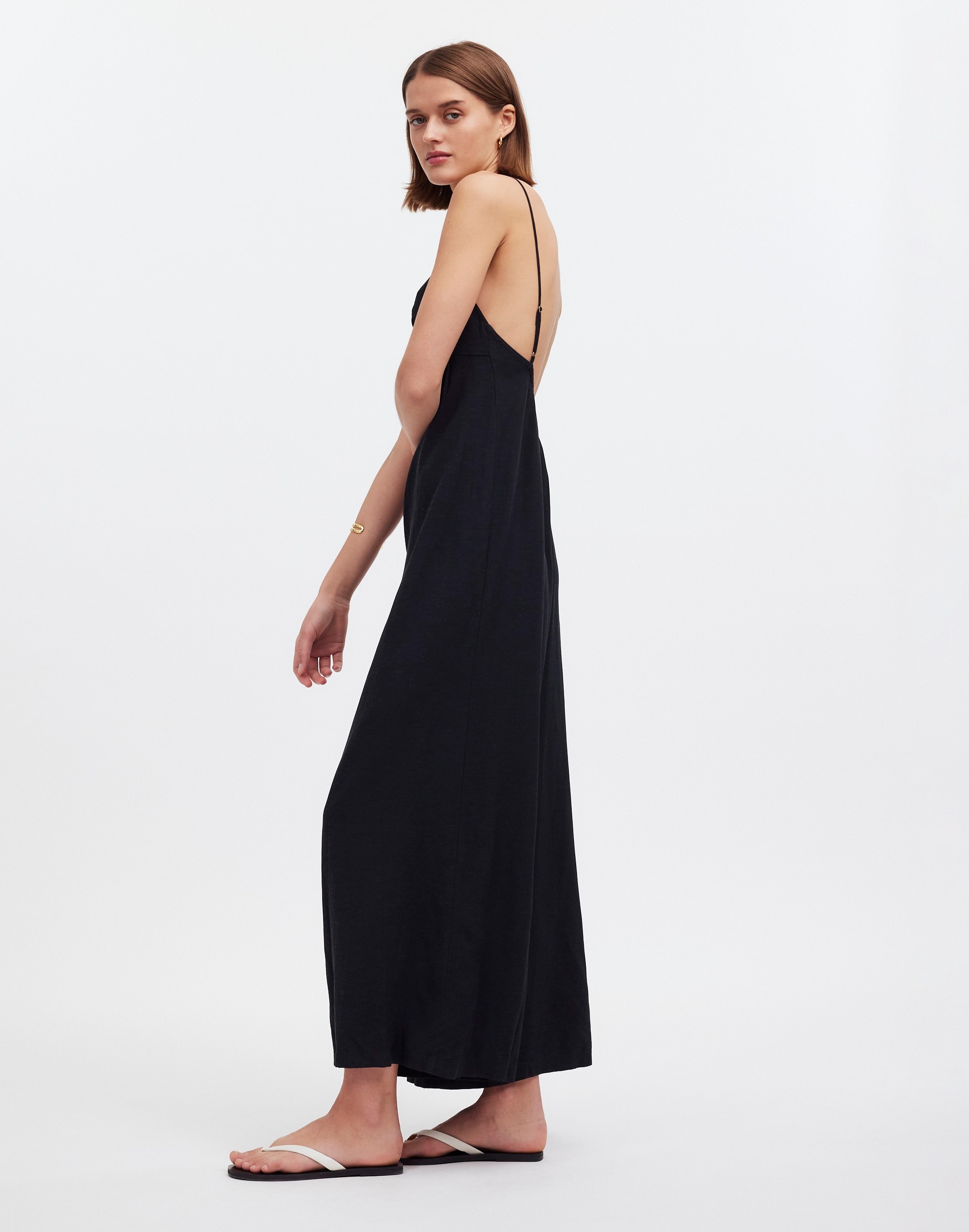 O-Ring Wide-Leg Cover-Up Jumpsuit | Madewell