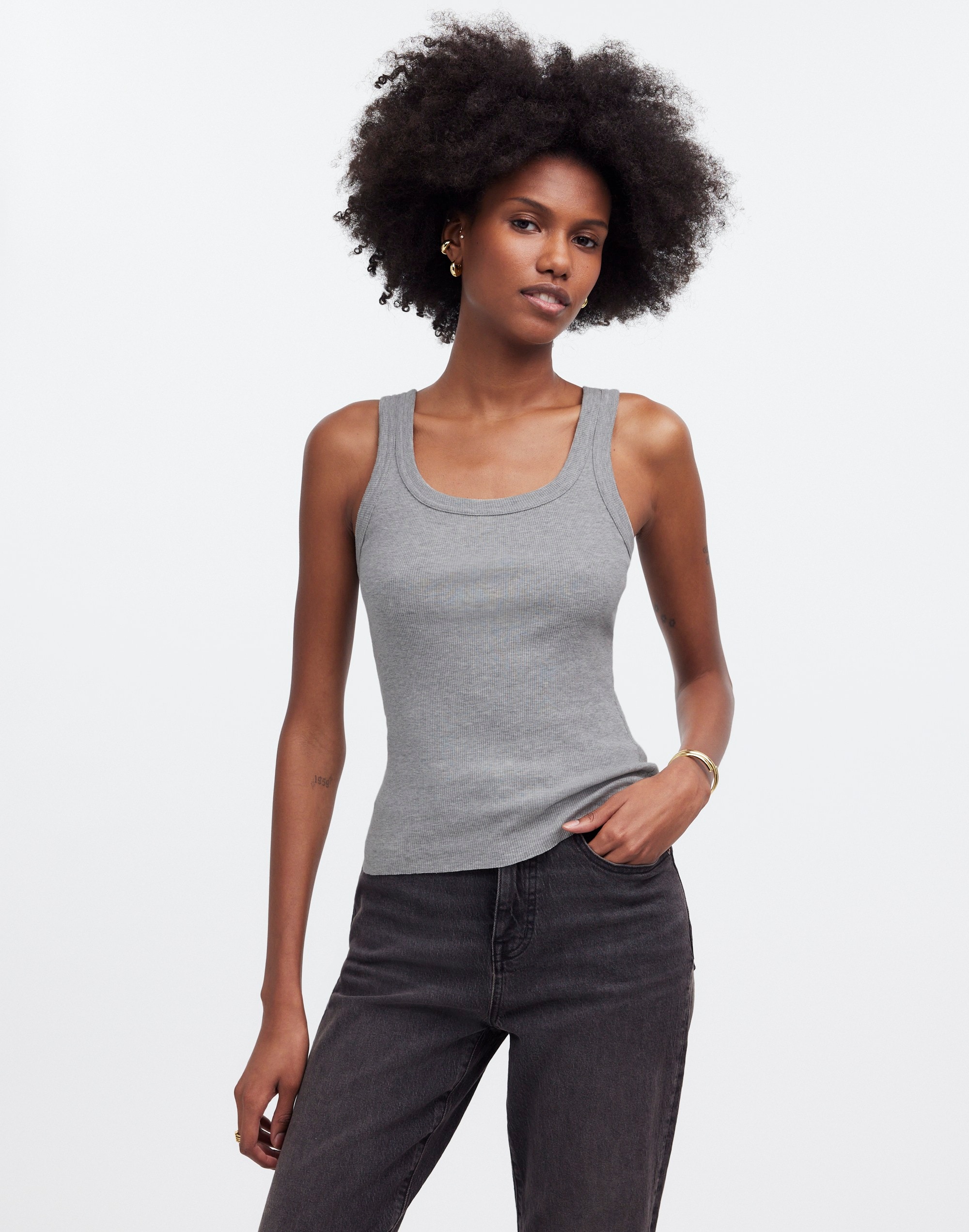Premium Standard 02. The Essential Rib Tank | Madewell