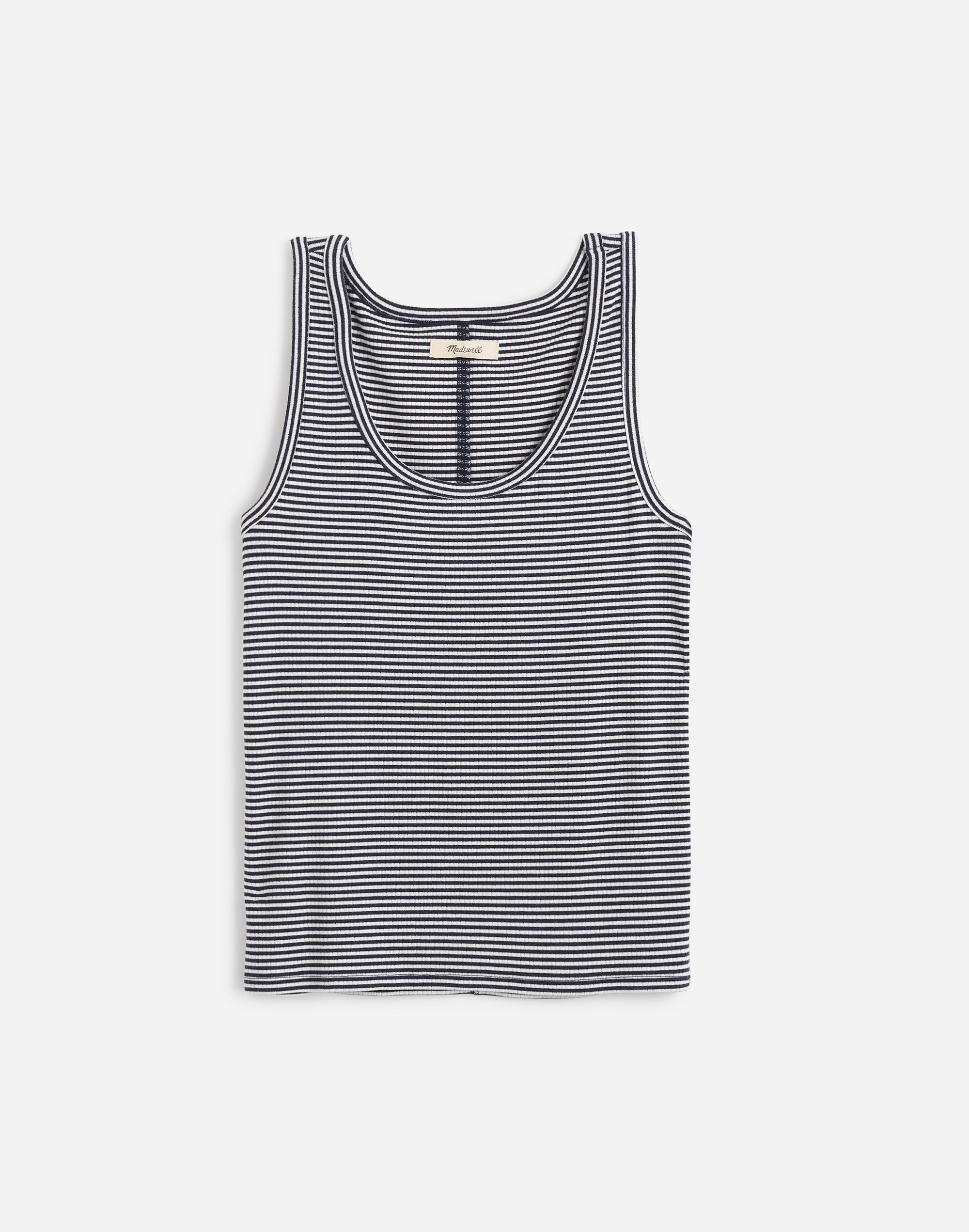 Drapey Rib Tank | Madewell