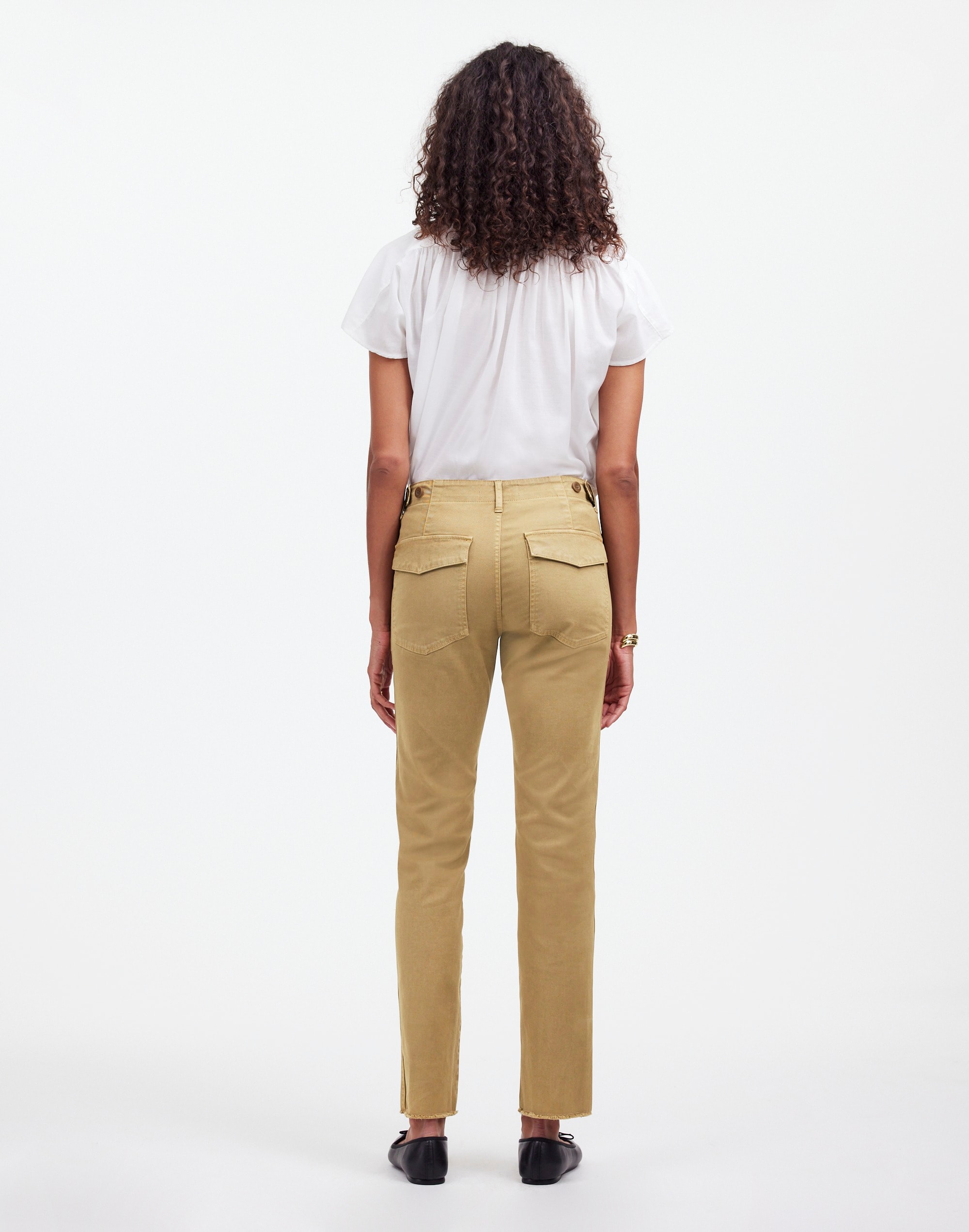 The Slim Straight Utility Pant in Garment Dye | Madewell