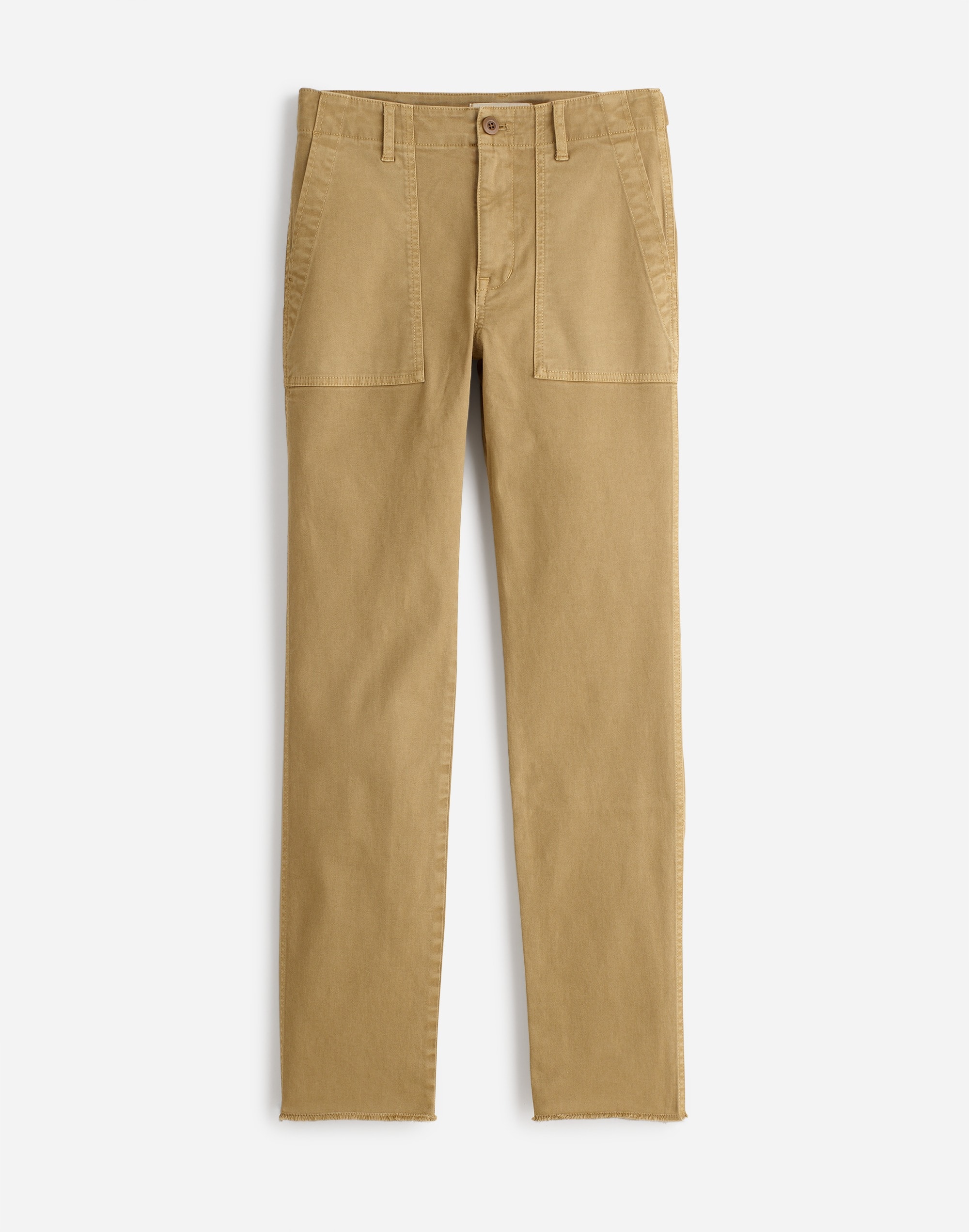 The Slim Straight Utility Pant in Garment Dye | Madewell