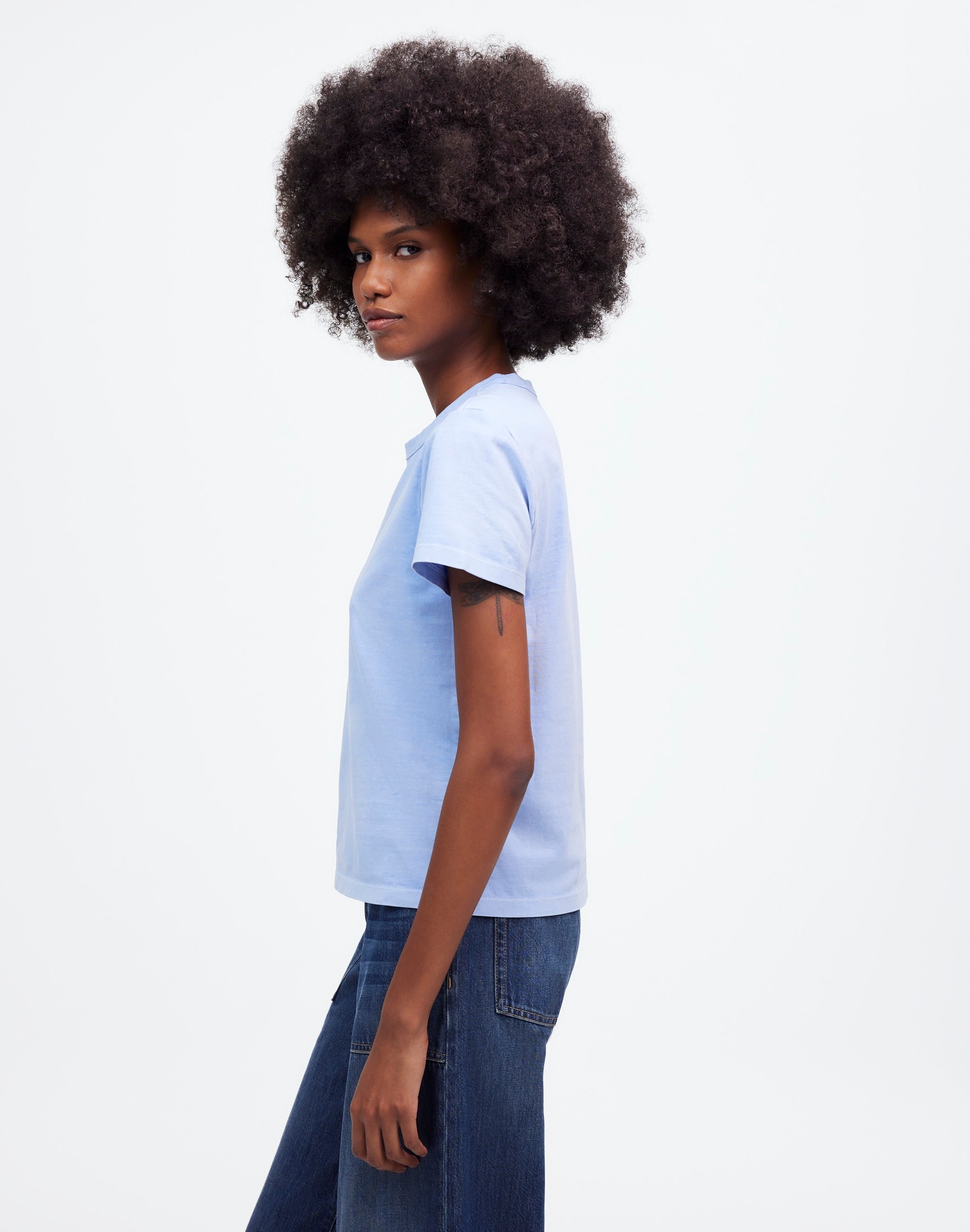 Cotton Perfect Crewneck Tee | Madewell