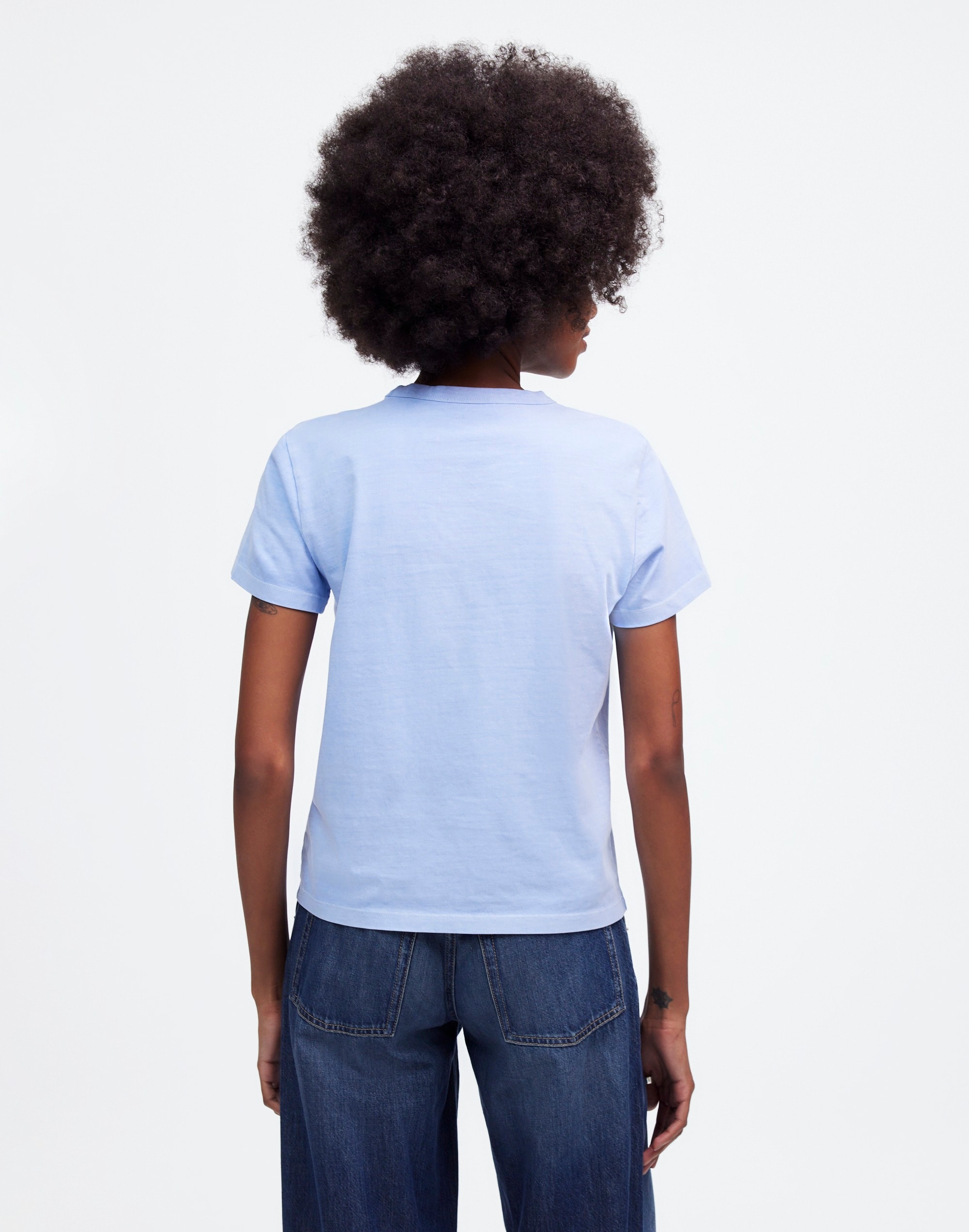 Cotton Perfect Crewneck Tee | Madewell
