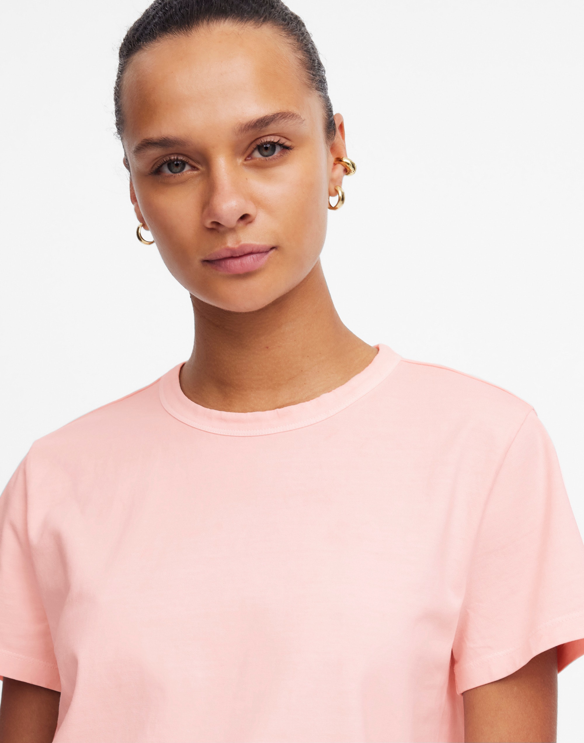 Cotton Perfect Crewneck Tee | Madewell