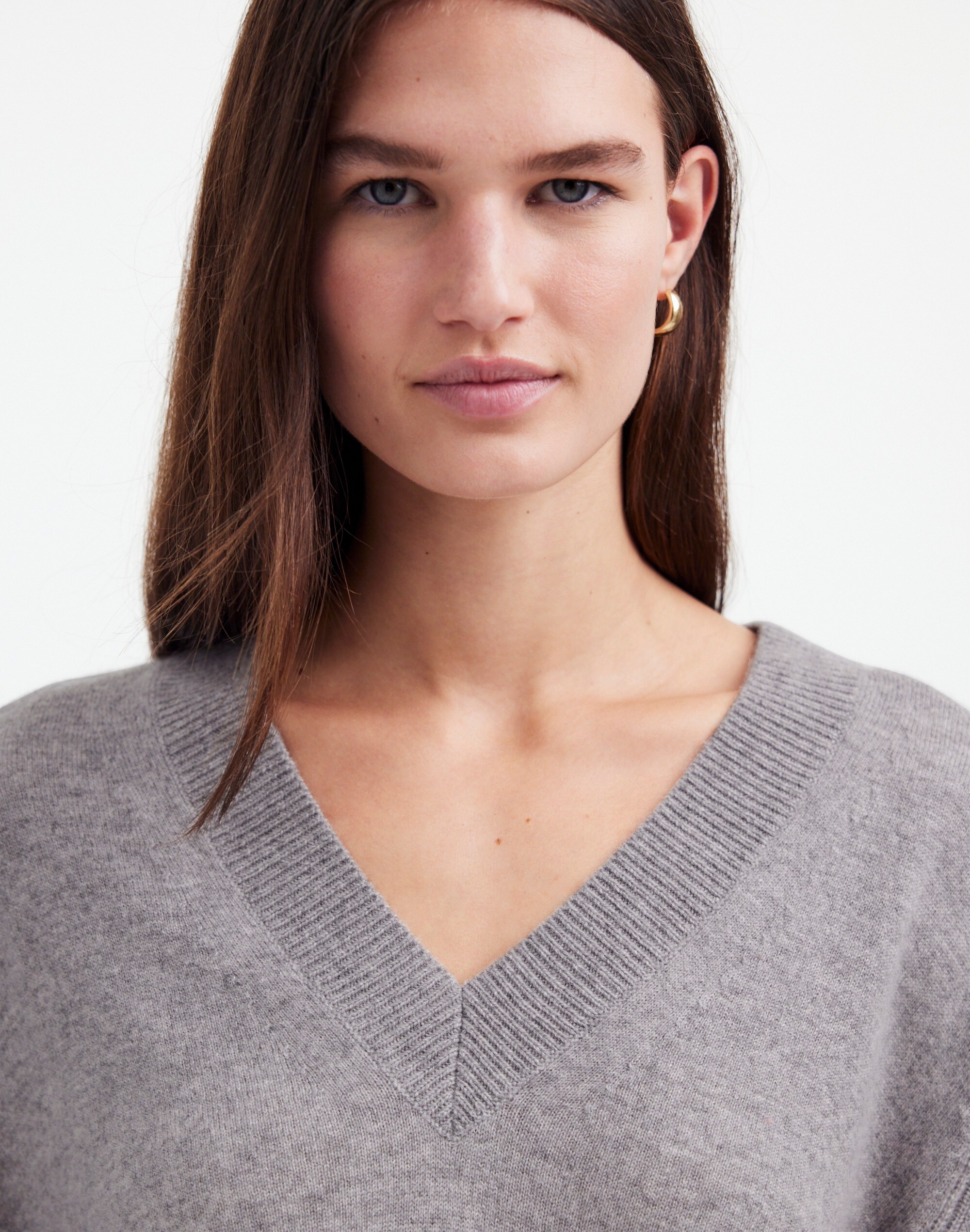 Cashmere V-Neck Sweater | Madewell