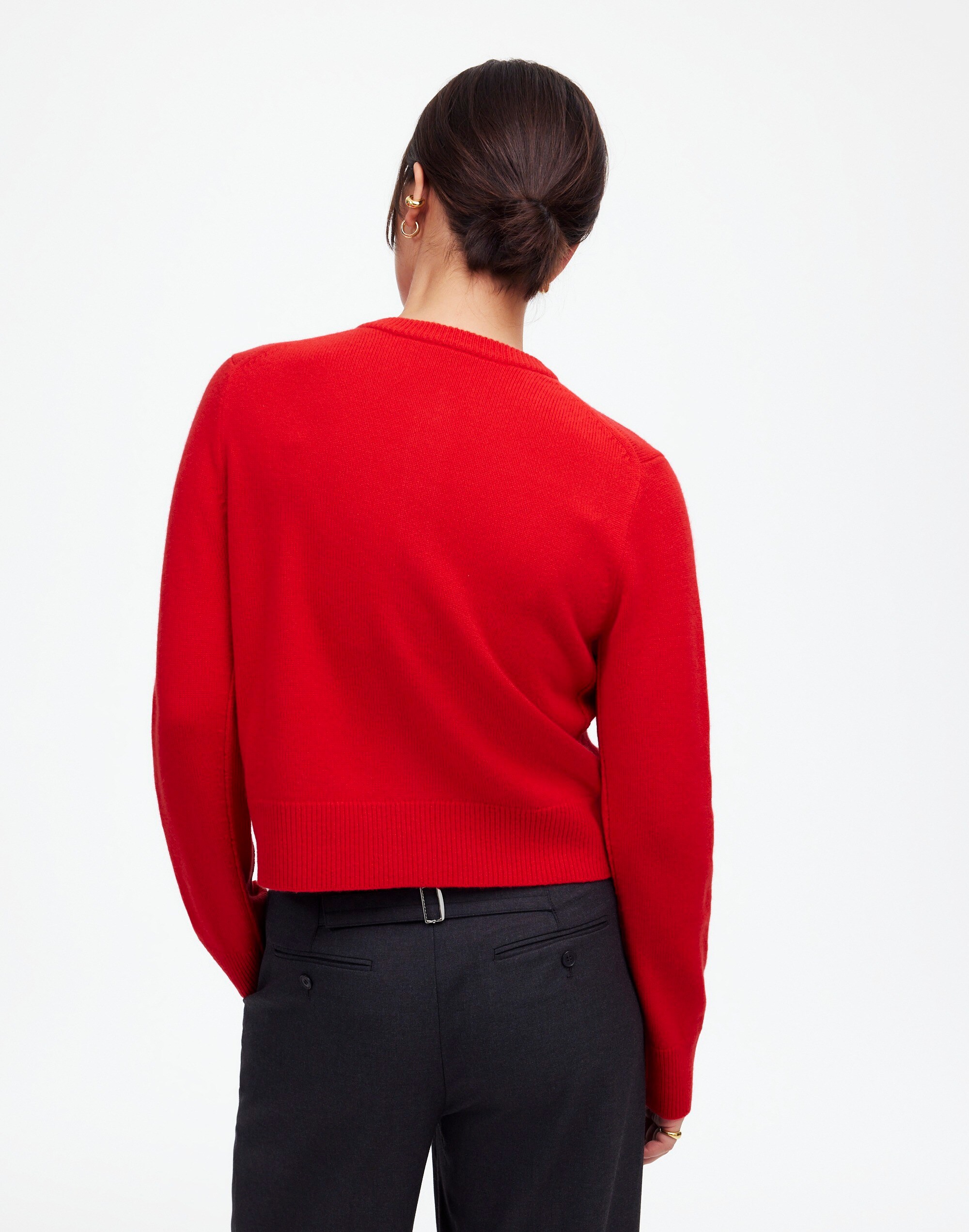 Cashmere Button-Front Cardigan Sweater | Madewell