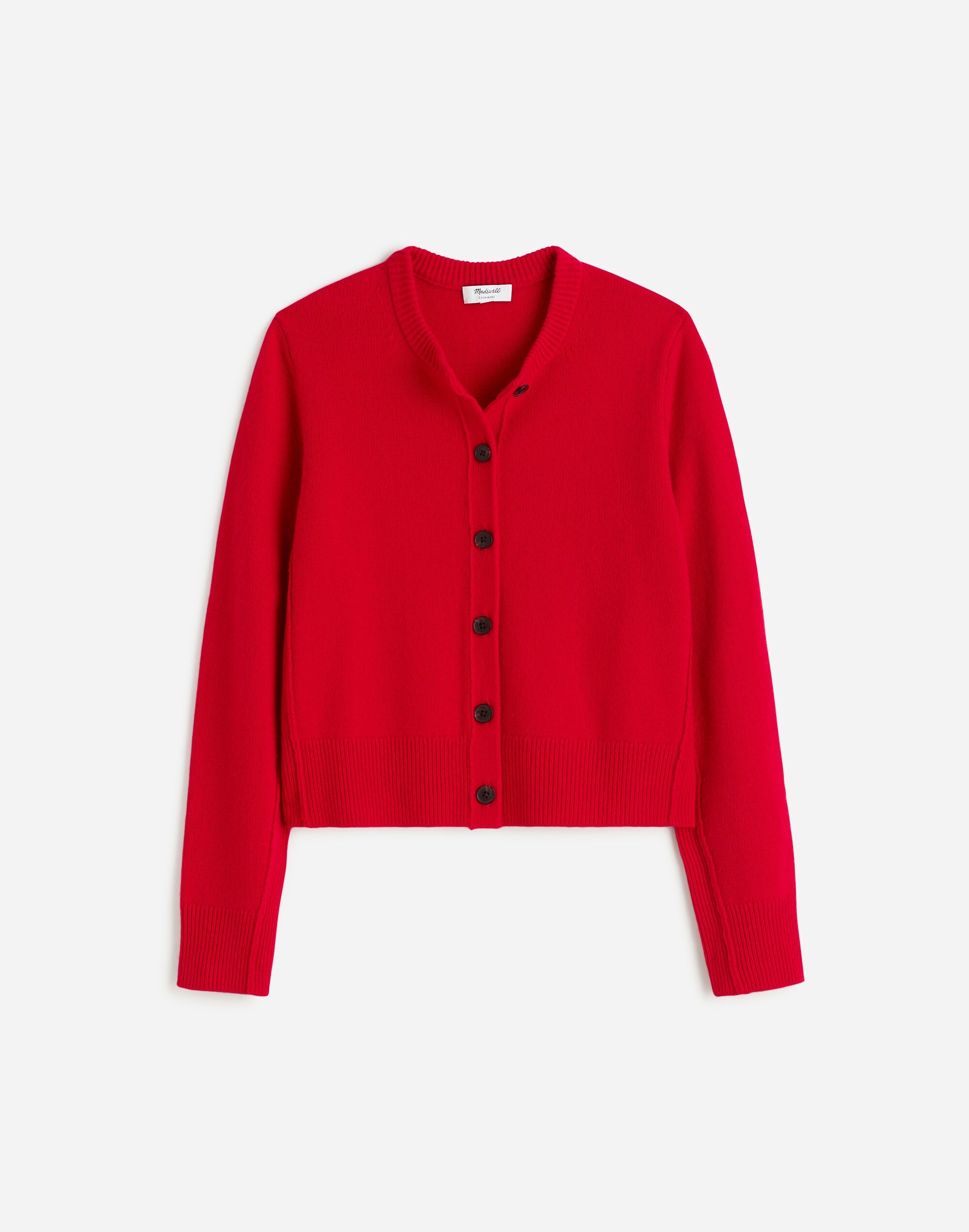 Cashmere Button-Front Cardigan Sweater | Madewell