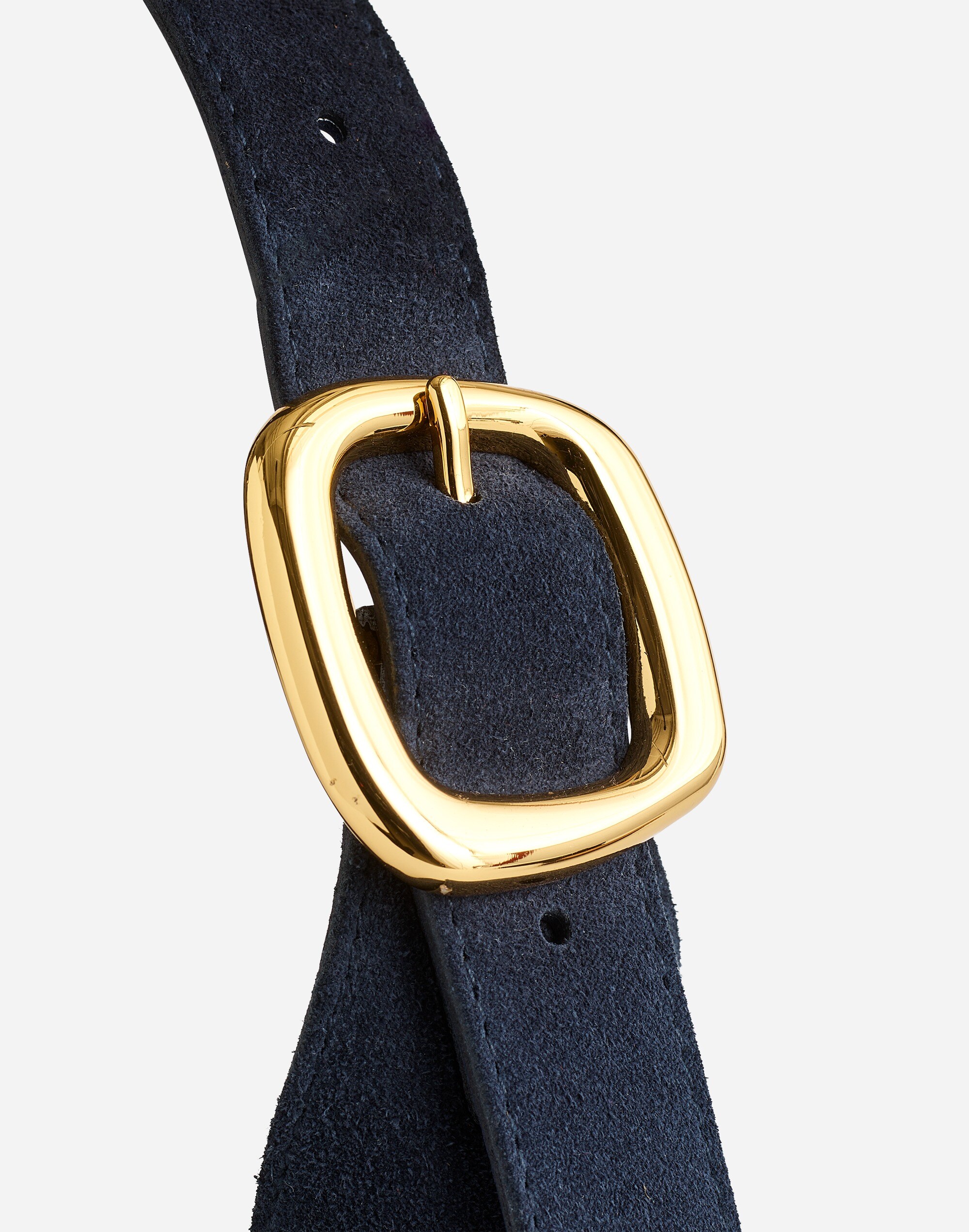 The Sculptural-Buckle Shoulder Bag | Madewell