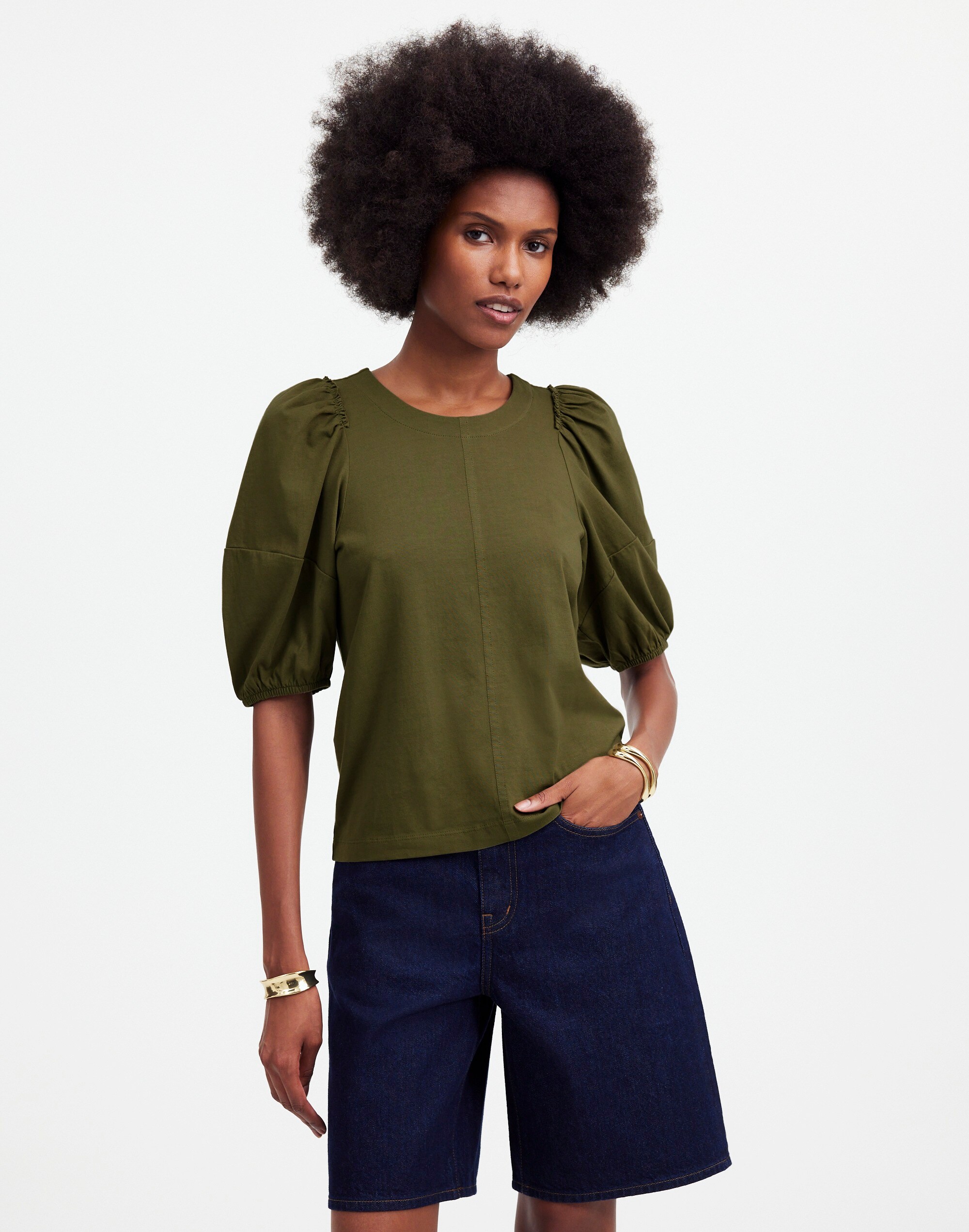 Puff-Sleeve Tee | Madewell