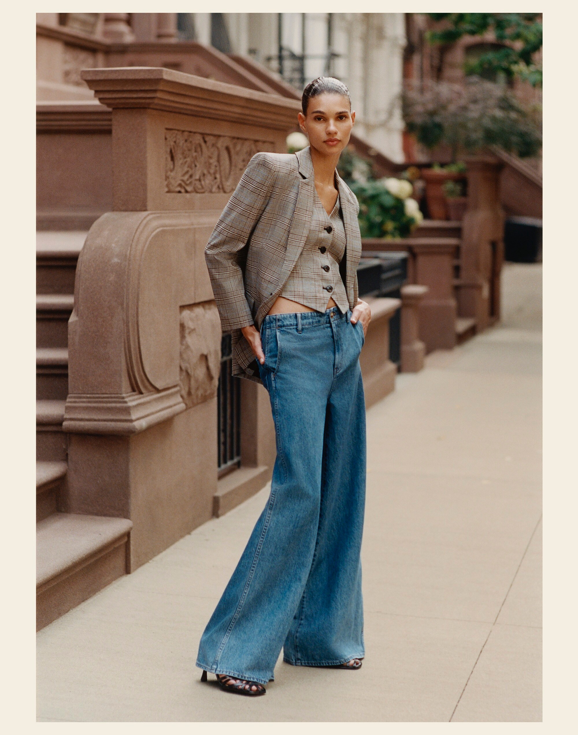 Wide Sweep Denim Trousers | Madewell