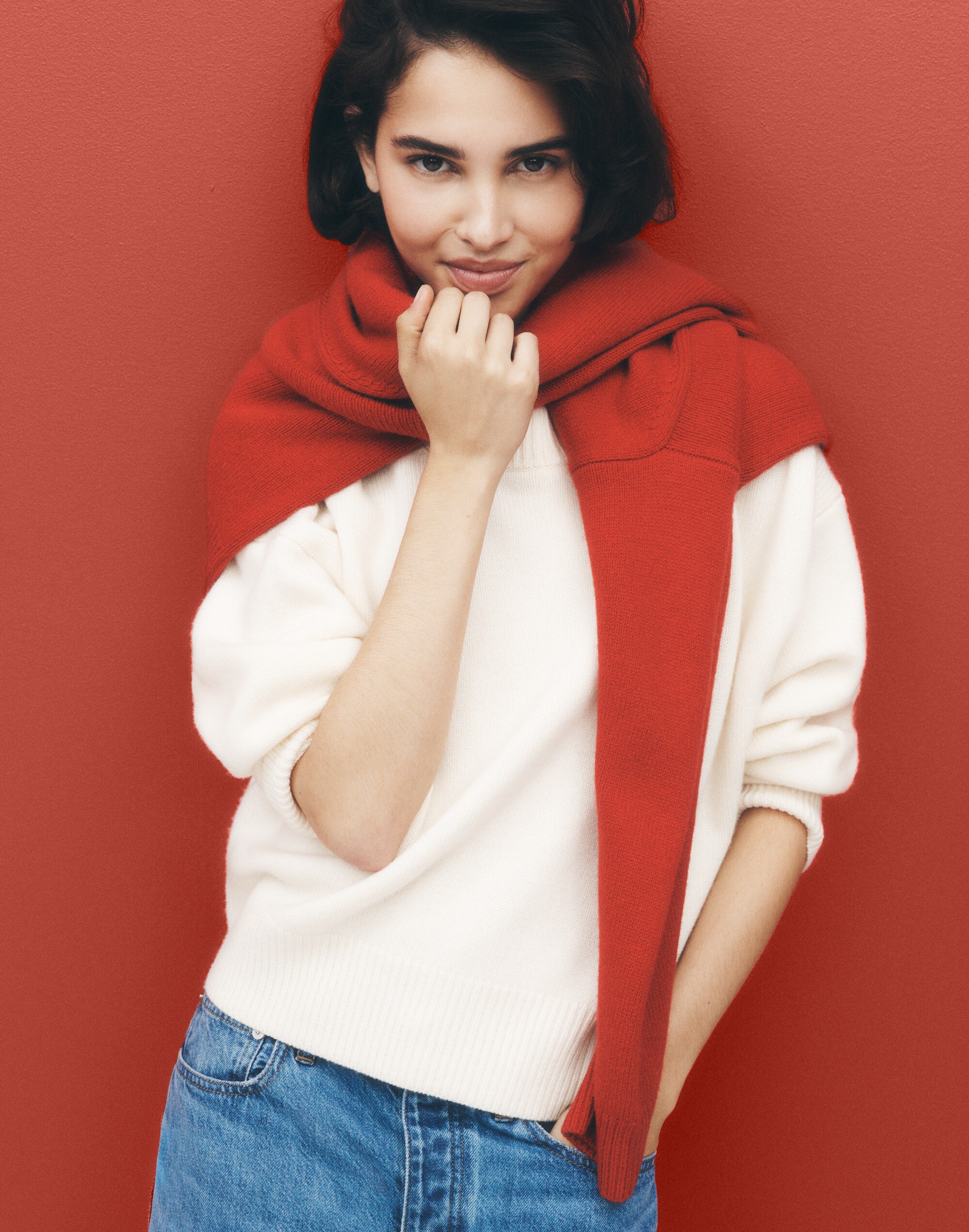 SoftWool Boxy Crewneck Sweater | Madewell
