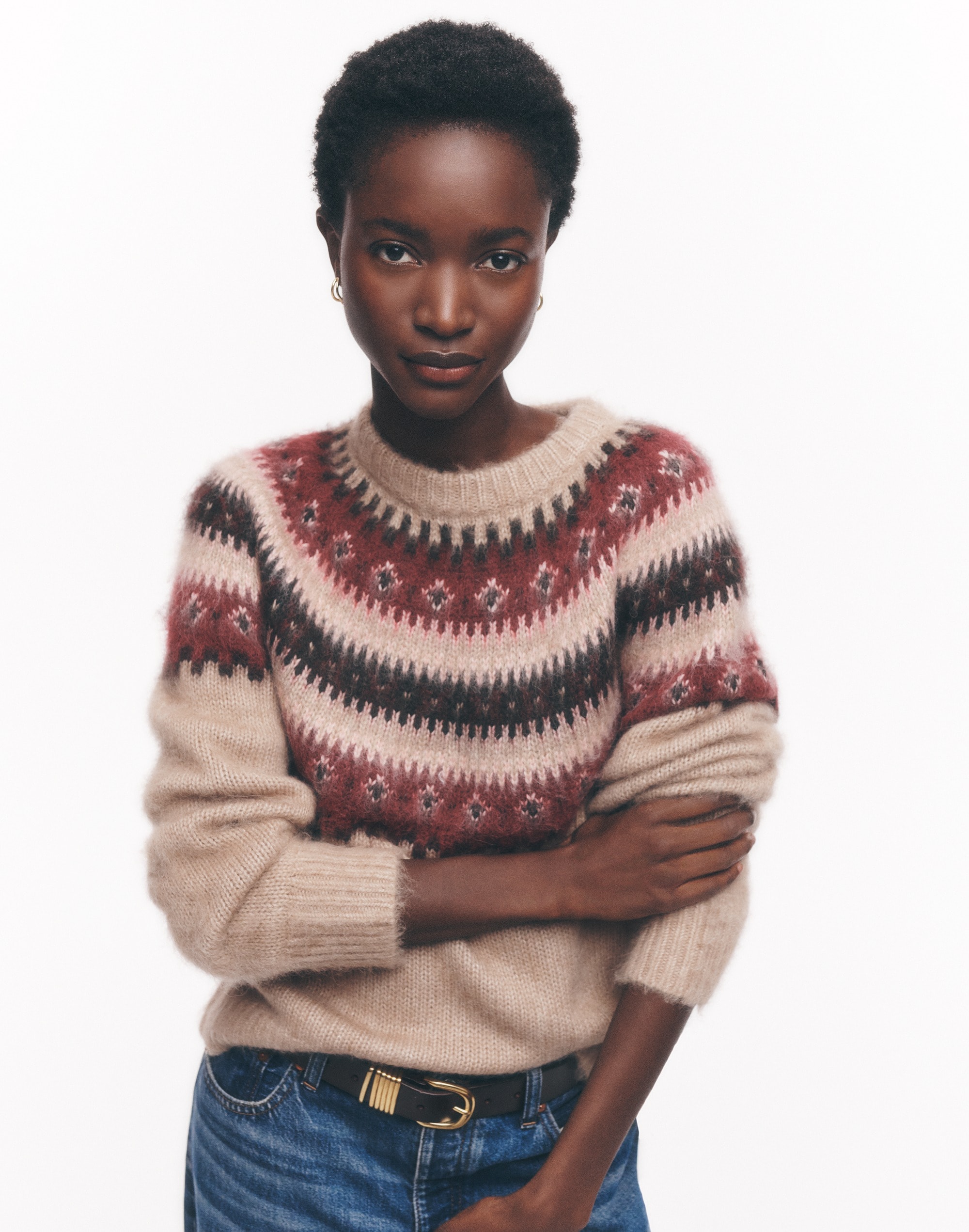 Fair Isle Alpaca-Blend Sweater | Madewell