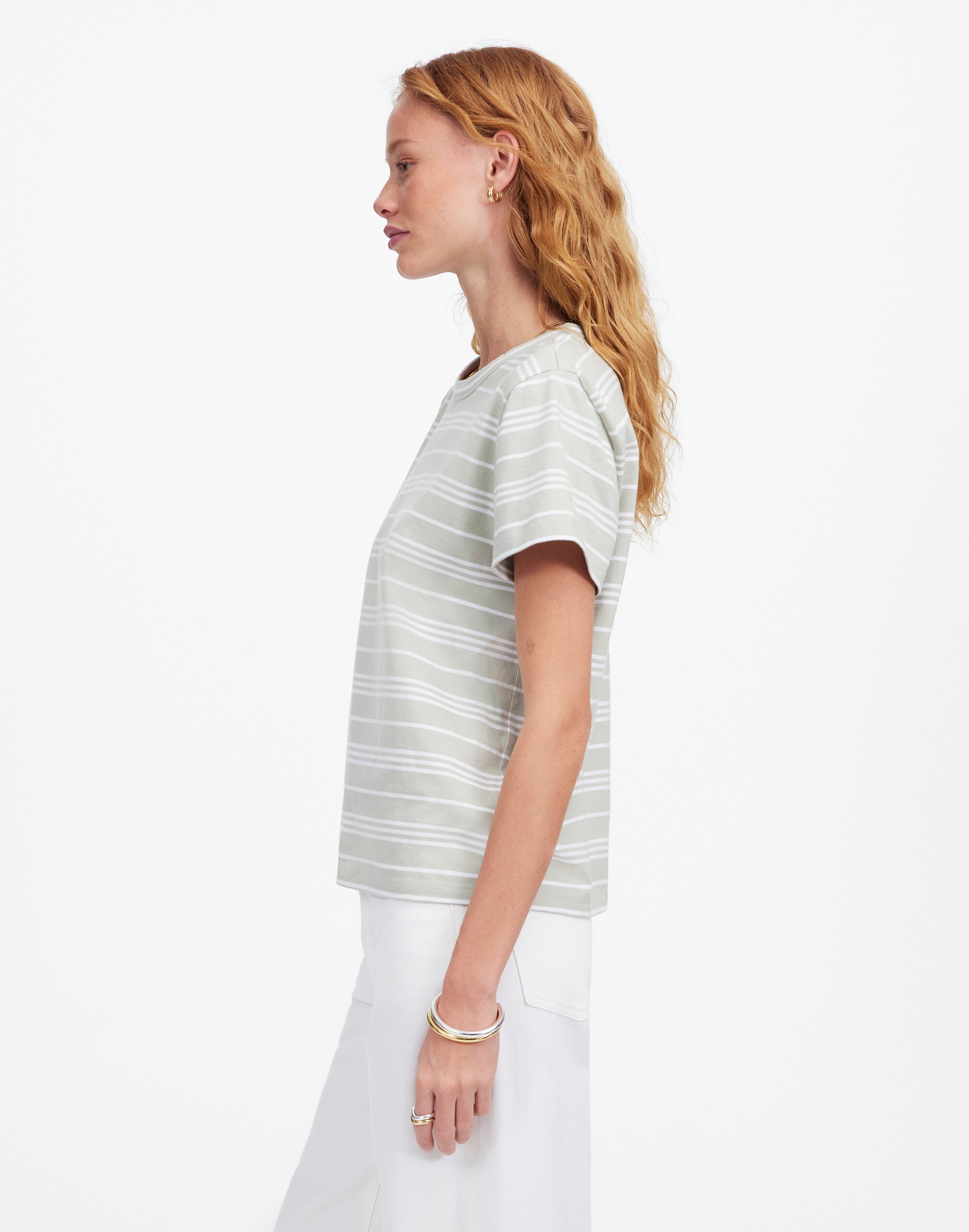 Cotton Perfect Crewneck Tee | Madewell