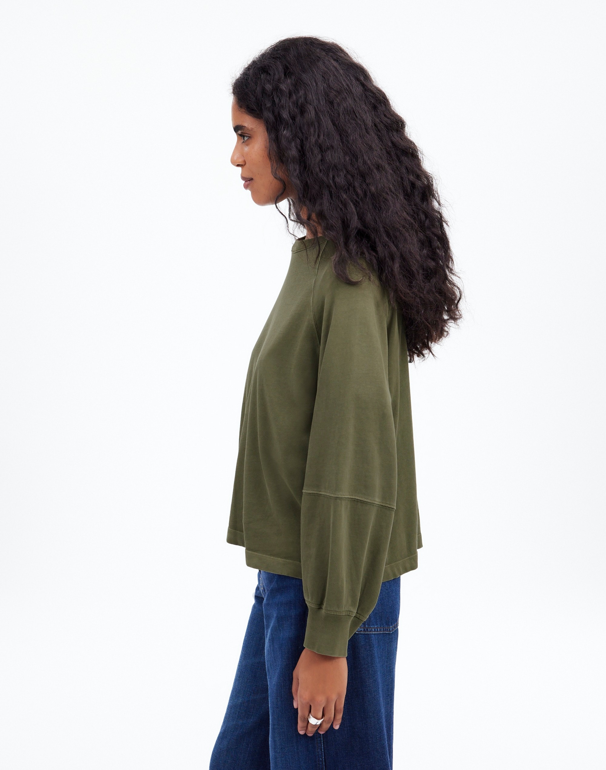 Relaxed Long-Sleeve Raglan Tee | Madewell