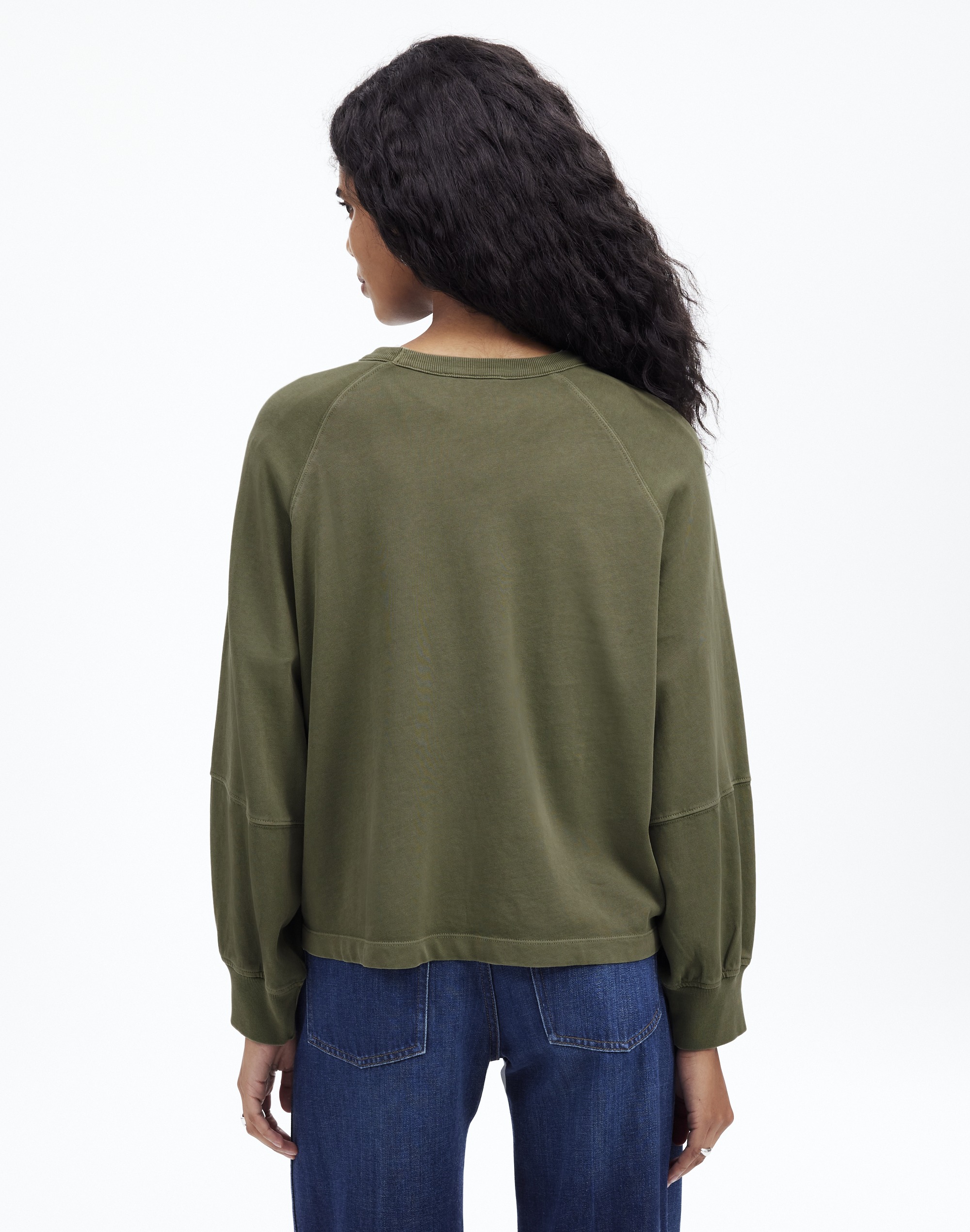 Relaxed Long-Sleeve Raglan Tee | Madewell