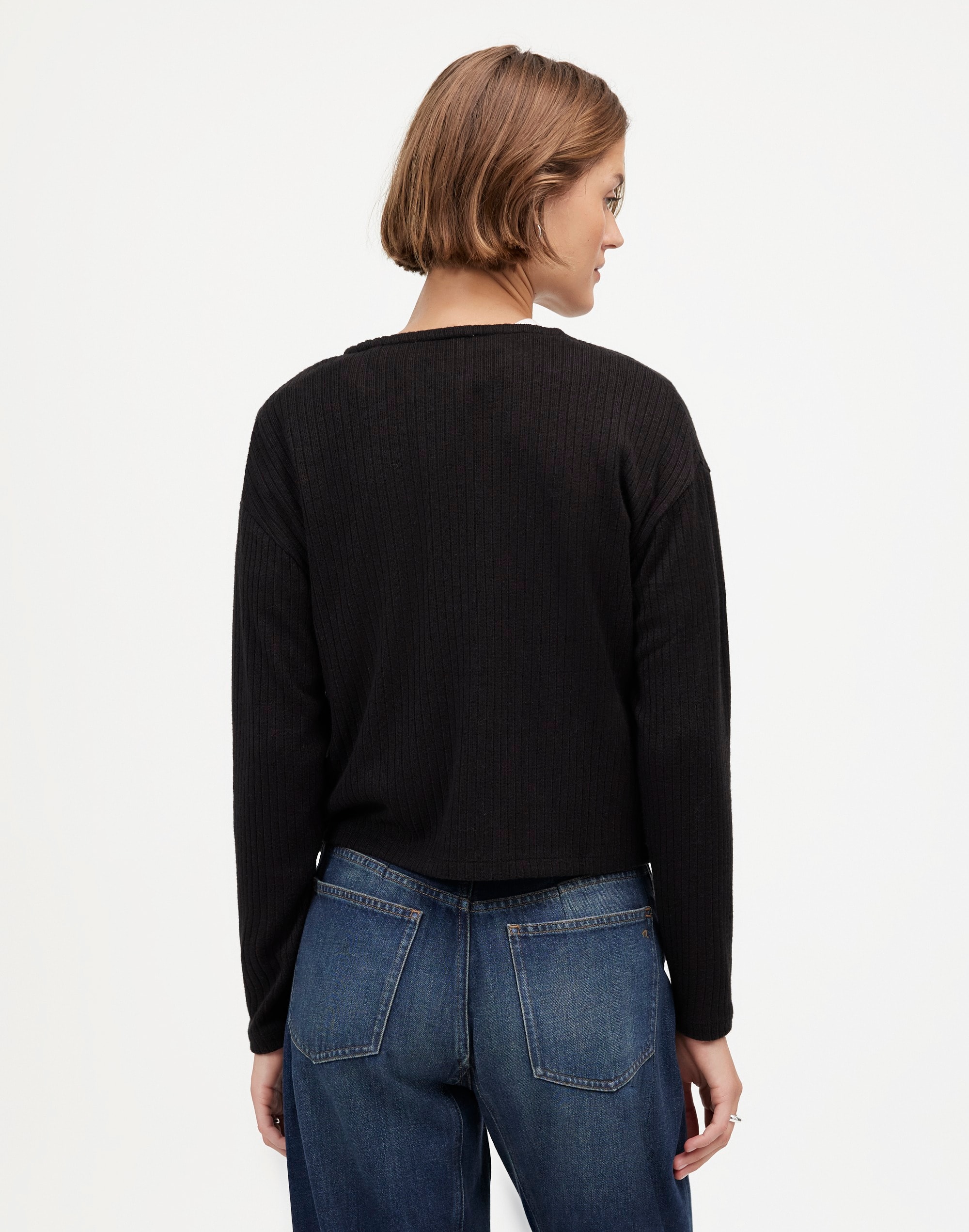 Relaxed Button-Front Cardigan | Madewell