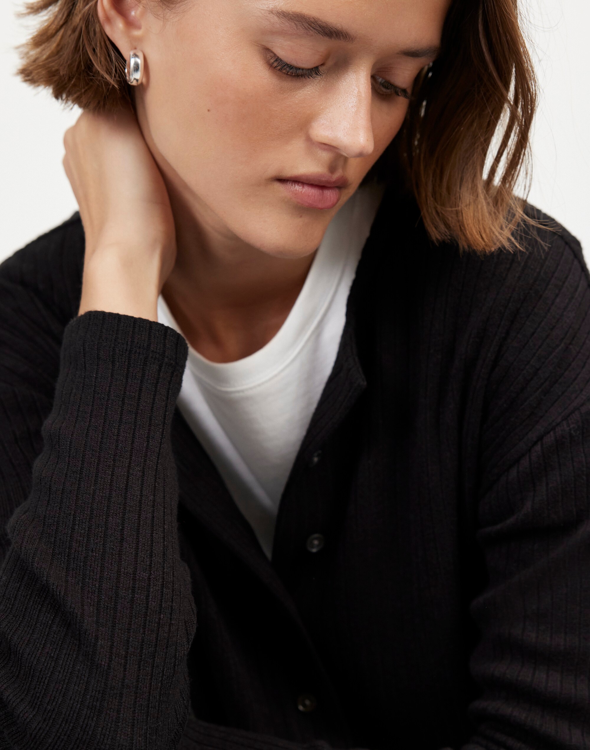 Relaxed Button-Front Cardigan | Madewell