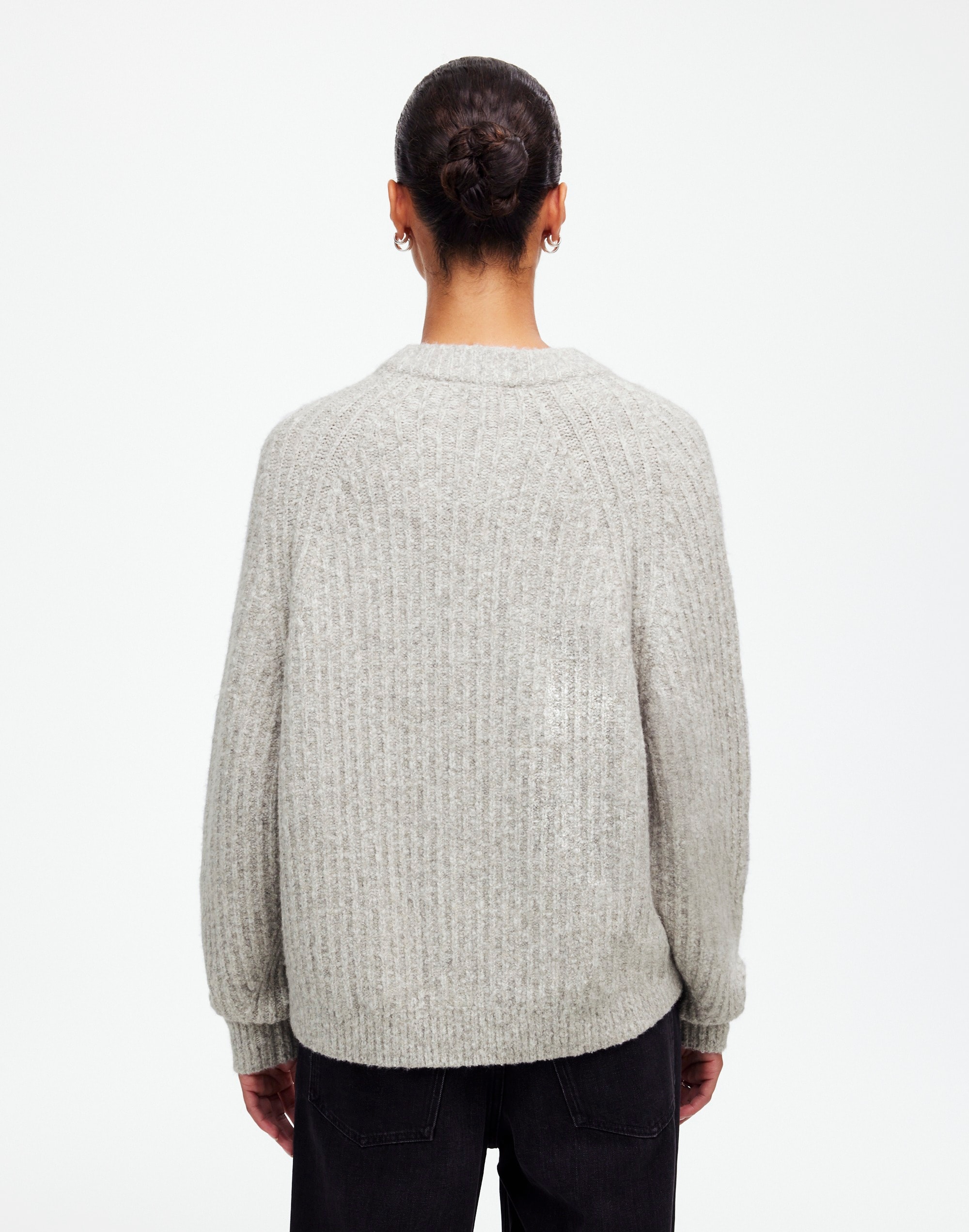 Ribbed Cotton-Blend Sweater | Madewell