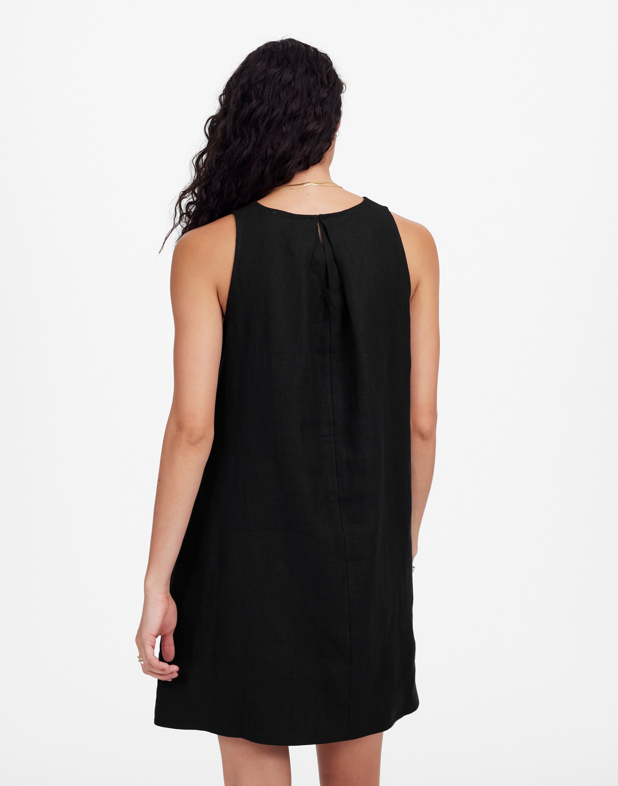 Mini Shift Dress in Linen | Madewell