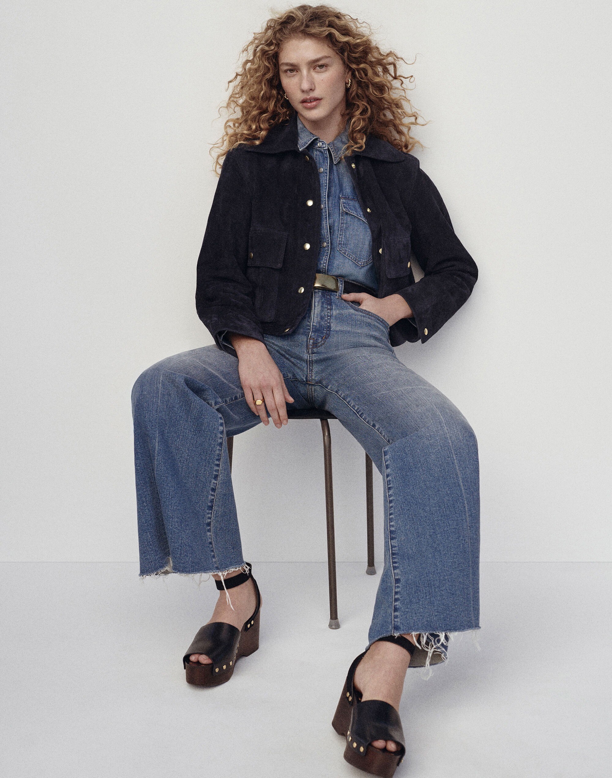 The Anouk Platform Clog Sandal | Madewell