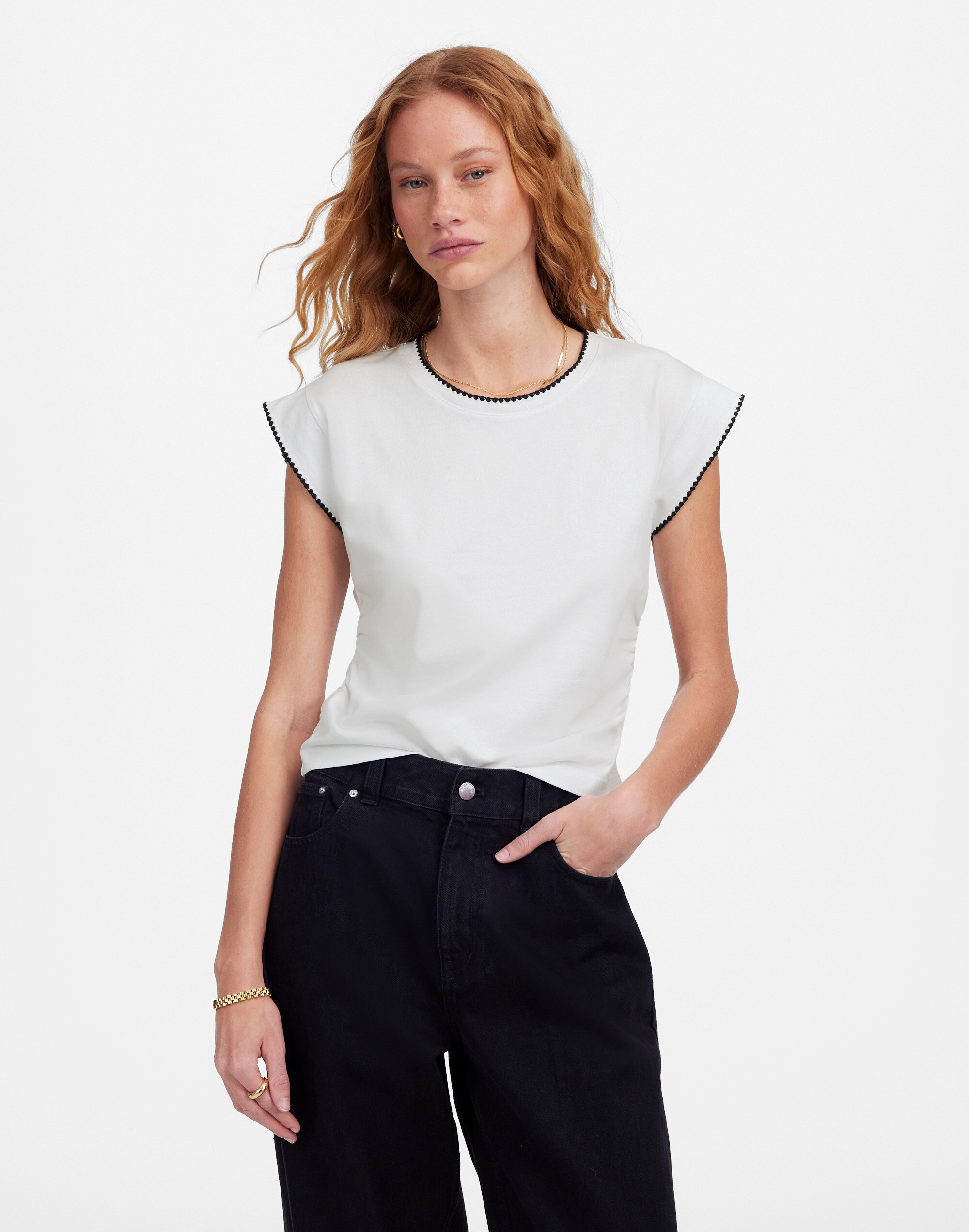 Side-Cinch Muscle Tee | Madewell