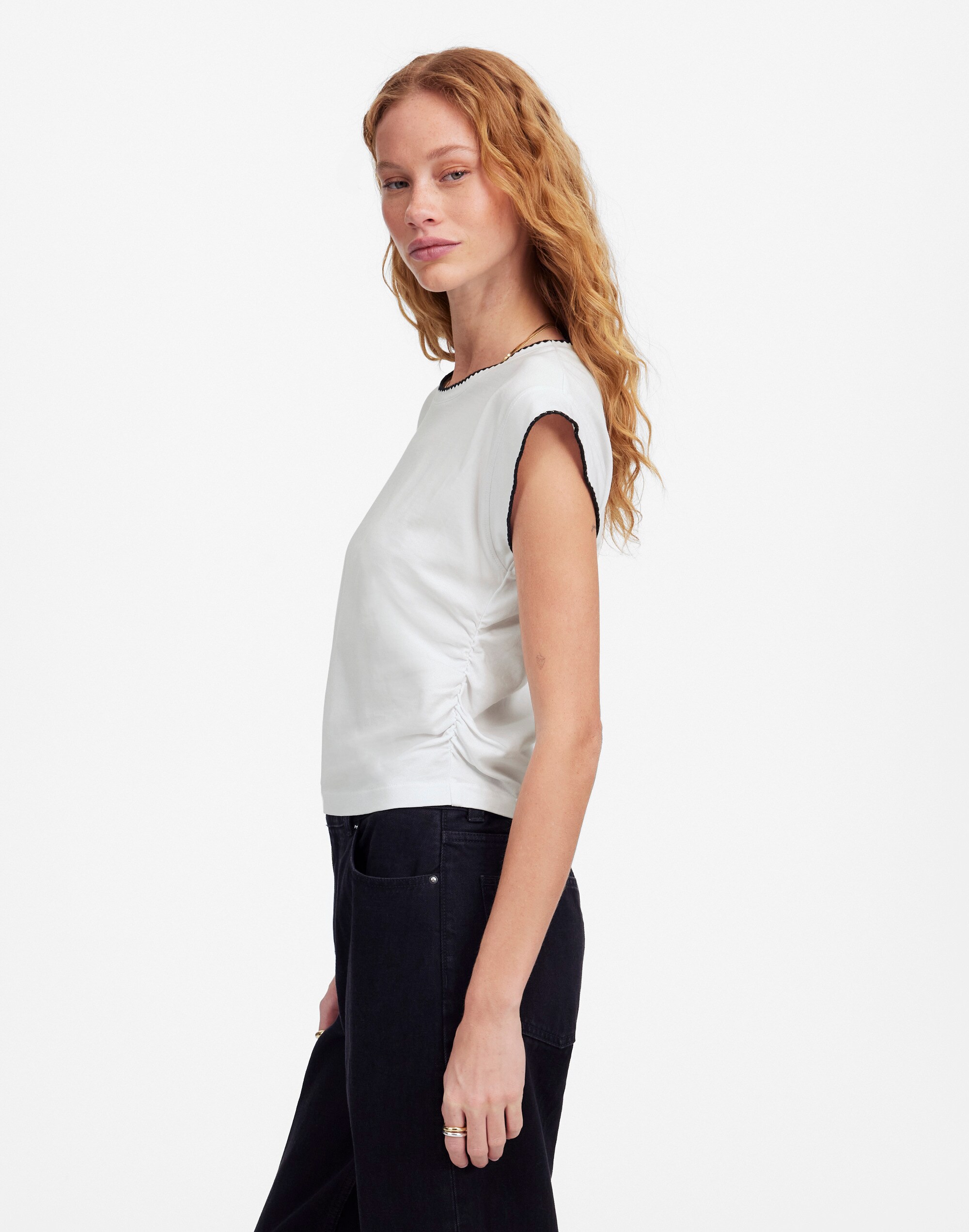 Side-Cinch Muscle Tee | Madewell