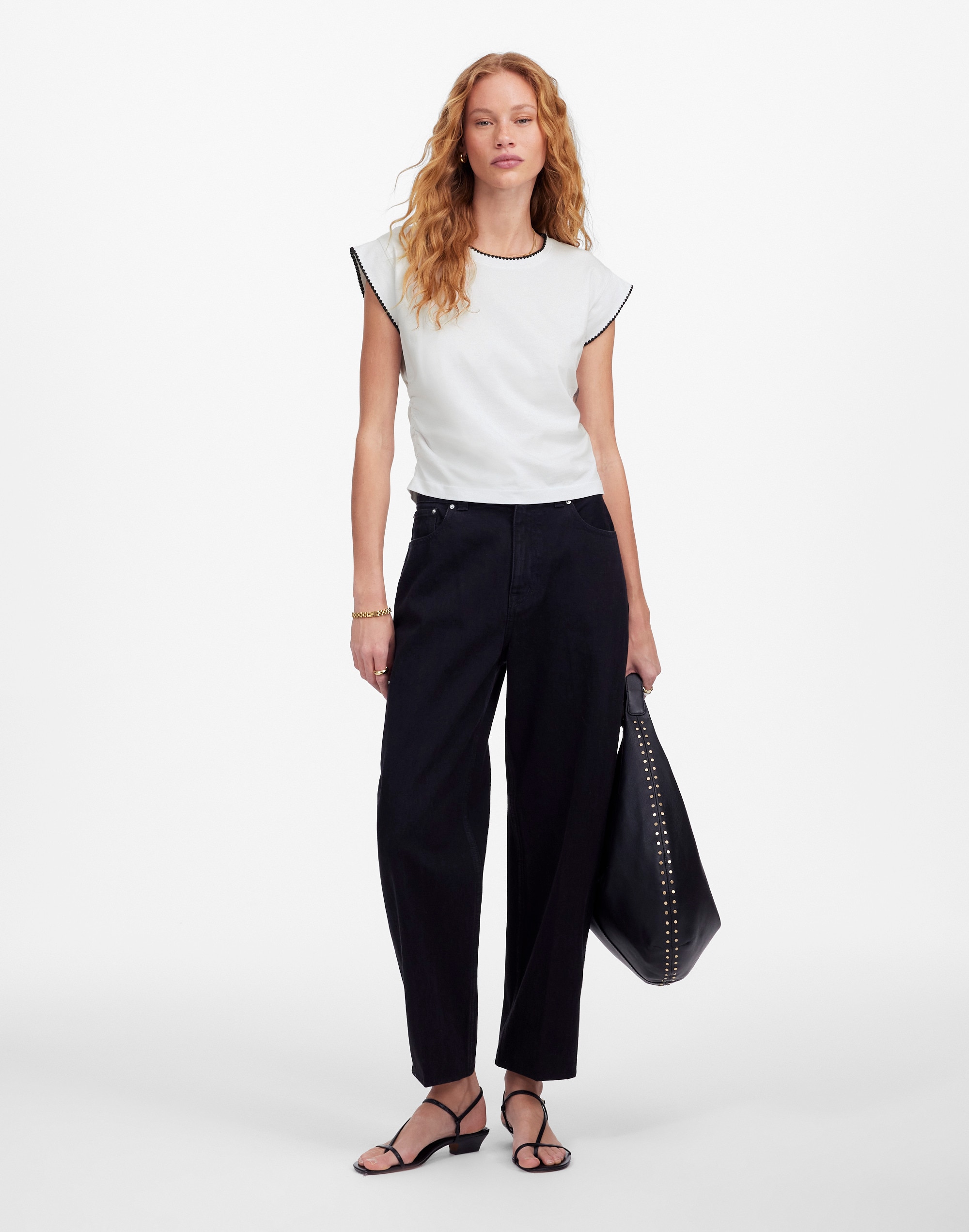 Side-Cinch Muscle Tee | Madewell