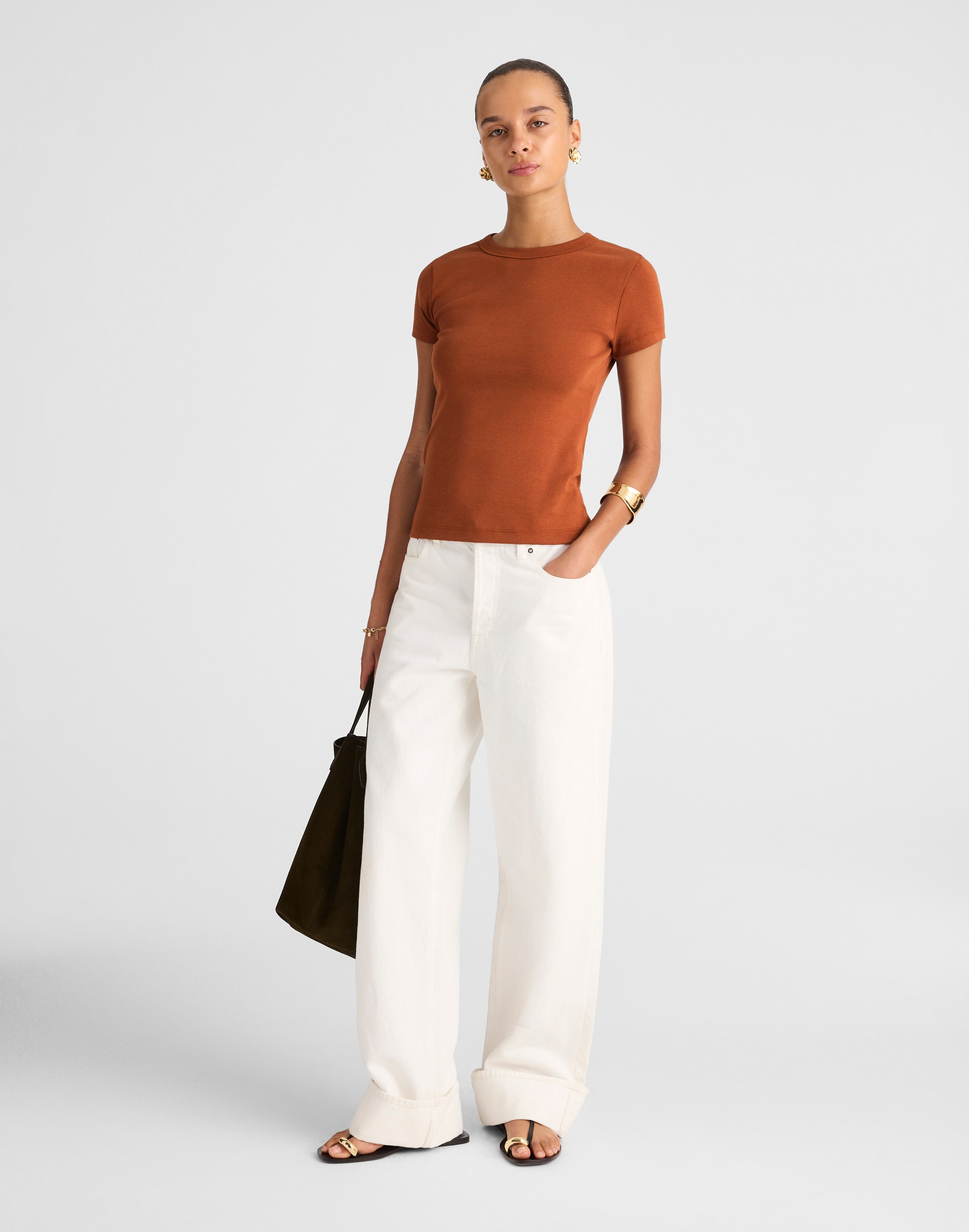 Crewneck Baby Tee | Madewell