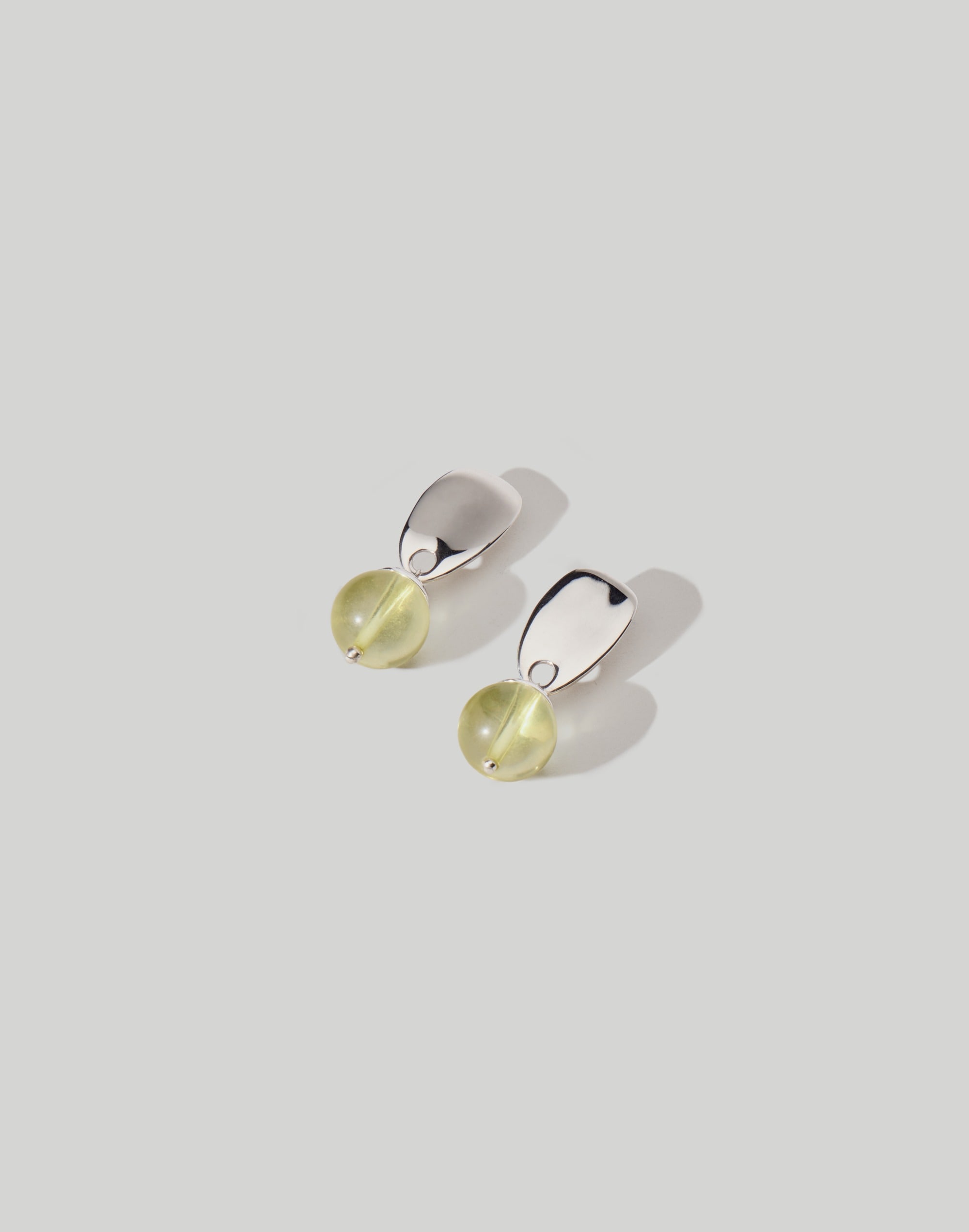 Maslo Jewelry Cecilia Earrings Jonquil Sterling Silver